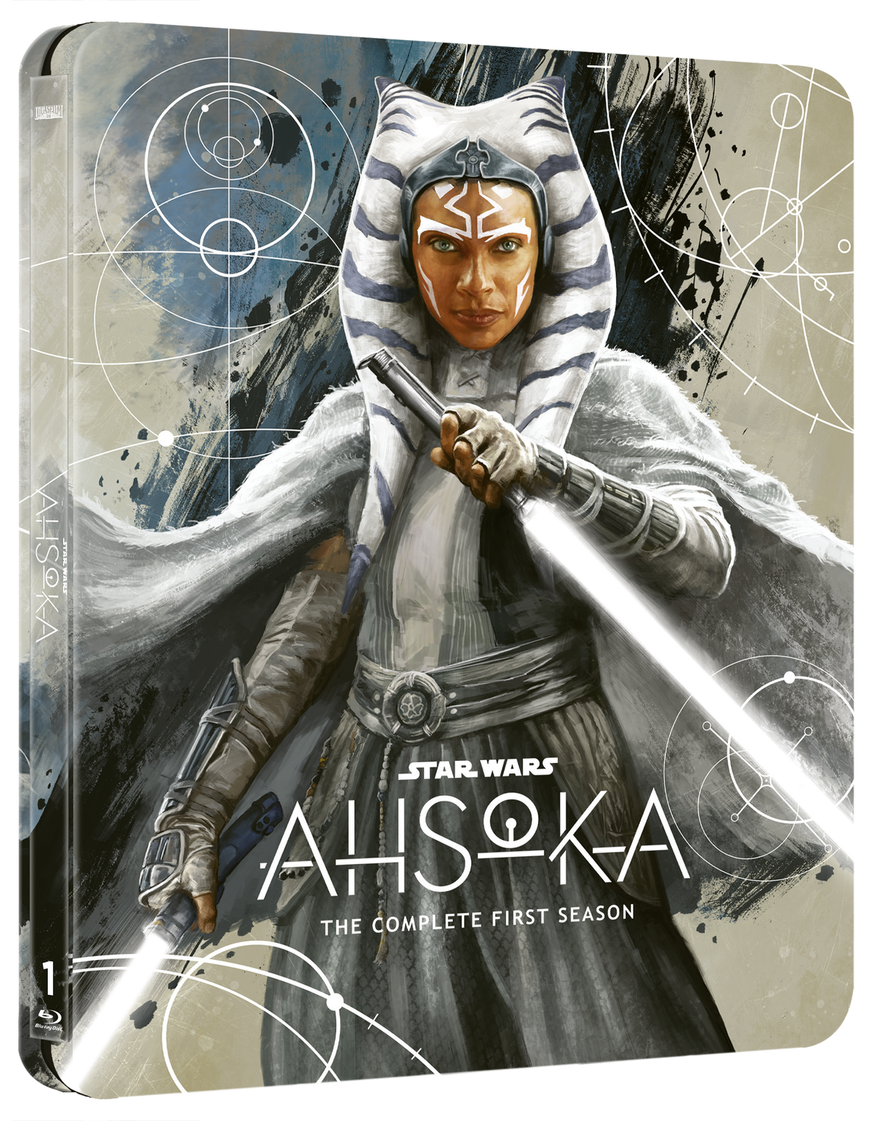 Star Wars Ahsoka Season 1 4K Ultra HD & Blu-ray Steelbook (Disney+ ...