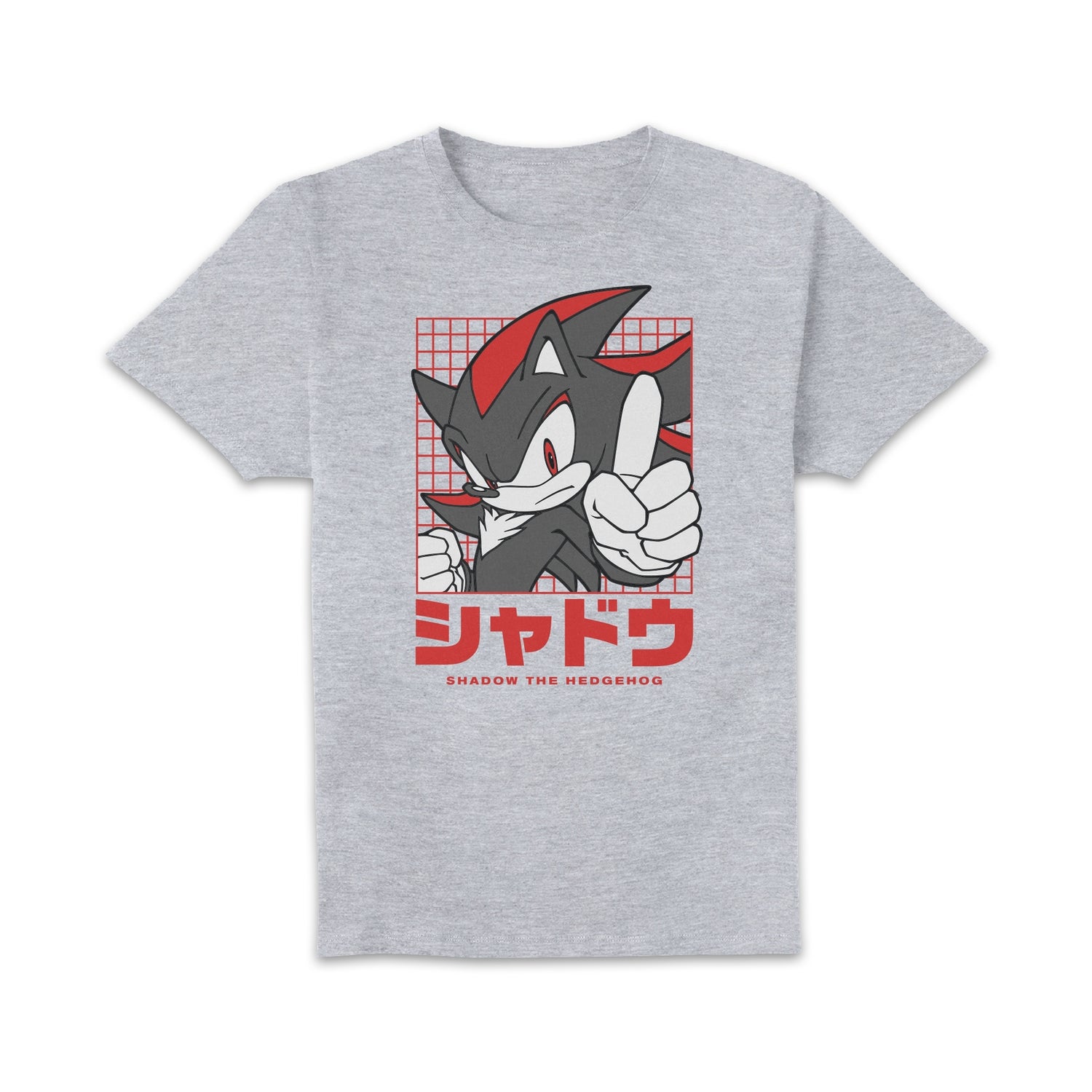 Sonic The Hedgehog Shadow Dark Victory Unisex T-Shirt - Grey Clothing ...