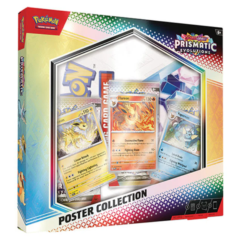 Pokémon TCG: Scarlet & Violet 8.5 - Prismatic Evolutions - Poster Collection Toys - Zavvi US