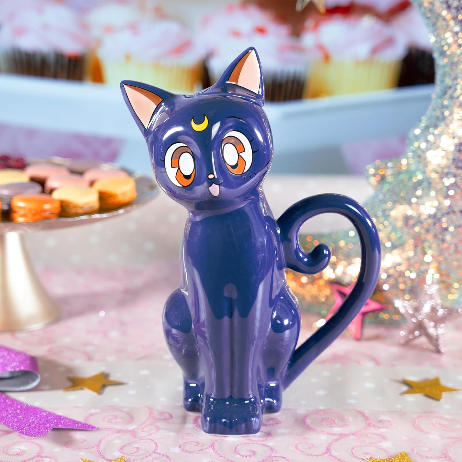 Sailor Moon Luna Ceramic Premium Teapot Gifts - Zavvi UK