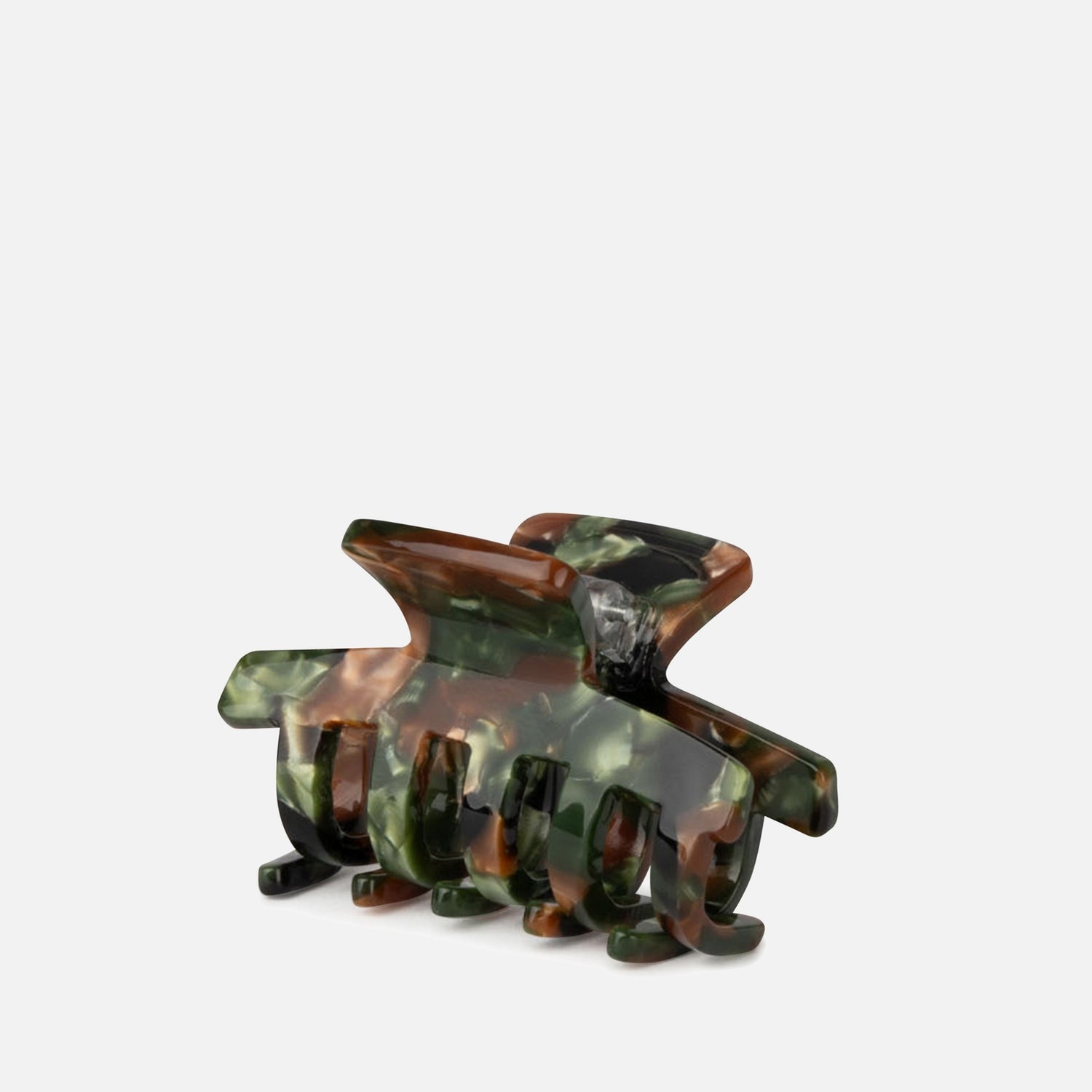 SUI AVA Lea Army Acetate Mini Claw Clip | TheHut.com