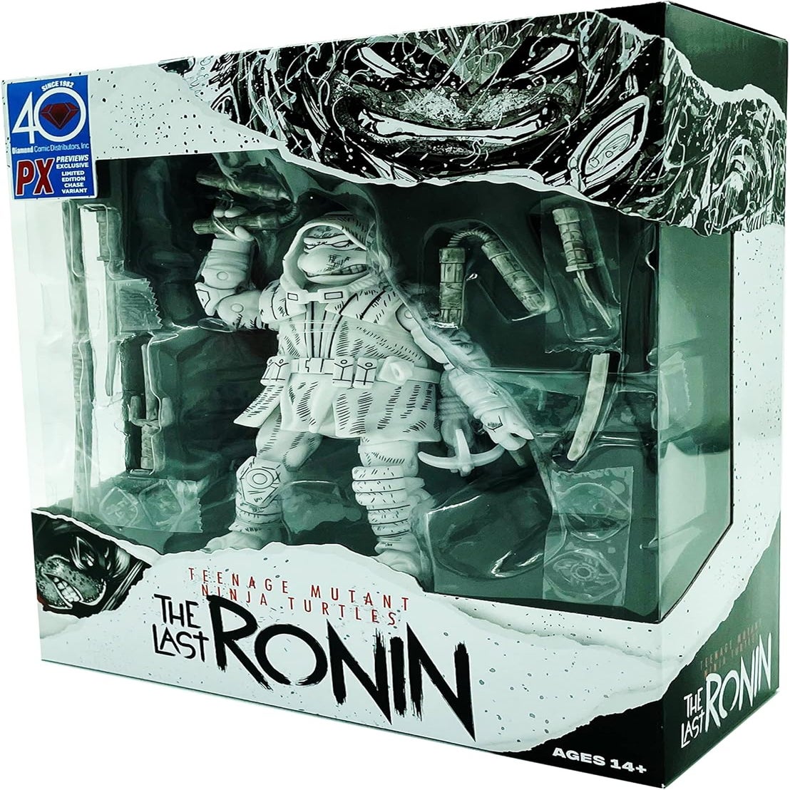 Teenage Mutant Ninja Turtles - The Last Ronin (Black & White ...