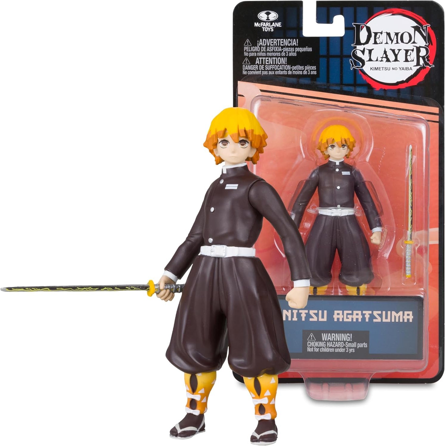 McFarlane DEMON SLAYER 5IN WV2 - ZENITSU AGATSUMA Merchandise - Zavvi UK