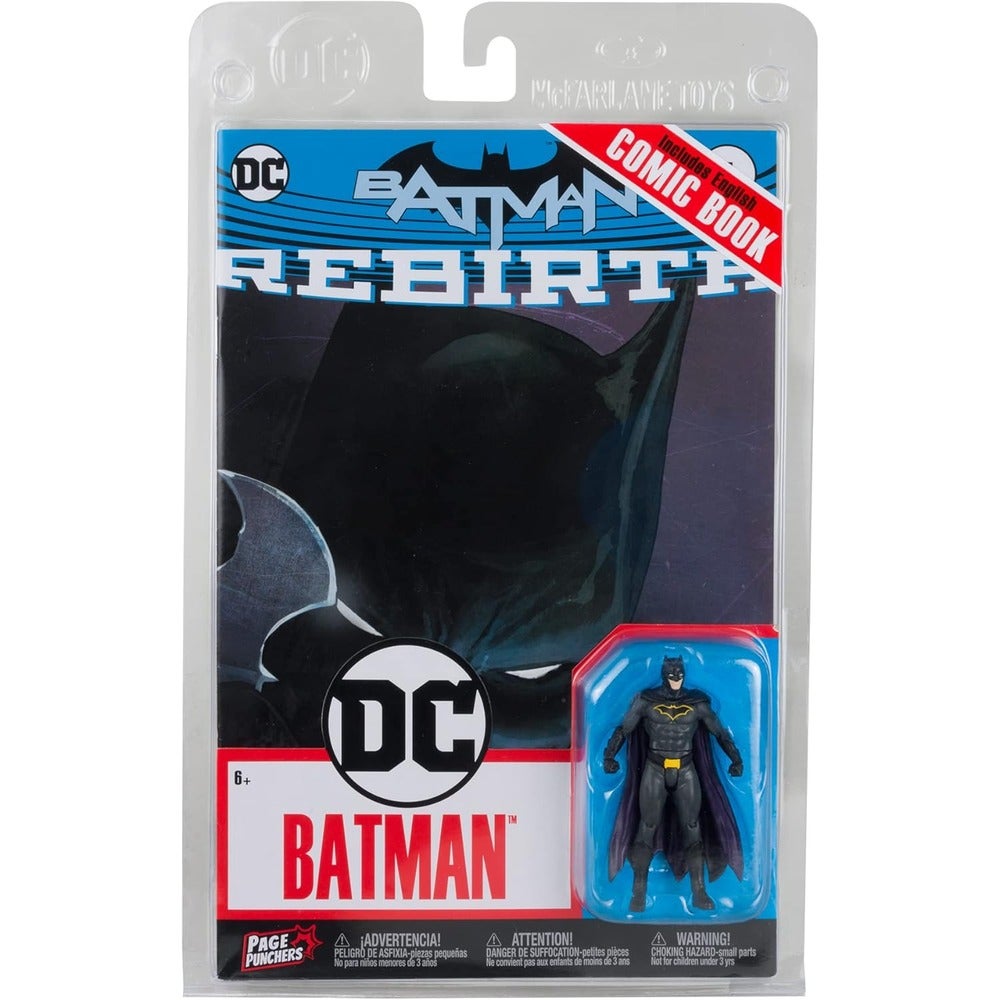McFarlane DC DIRECT - 3IN FIGURE WITH COMIC WV3 - BATMAN (REBIRTH ...