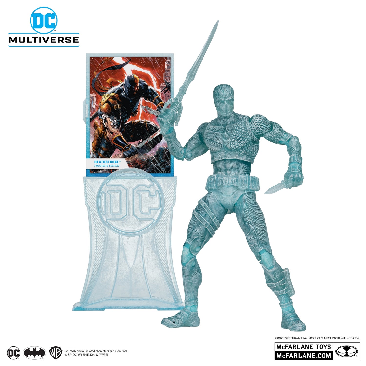 MCFARLANE DC MULTIVERSE 7IN - DEATHSTROKE (DC REBIRTH)(FROSTBITE)(GOLD ...