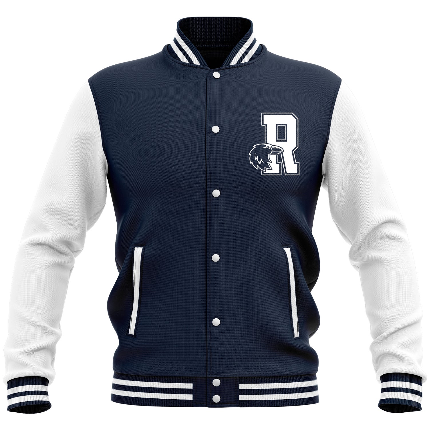 Harry Potter Ravenclaw Varsity Jacket - Navy/White Clothing | Zavvi ...