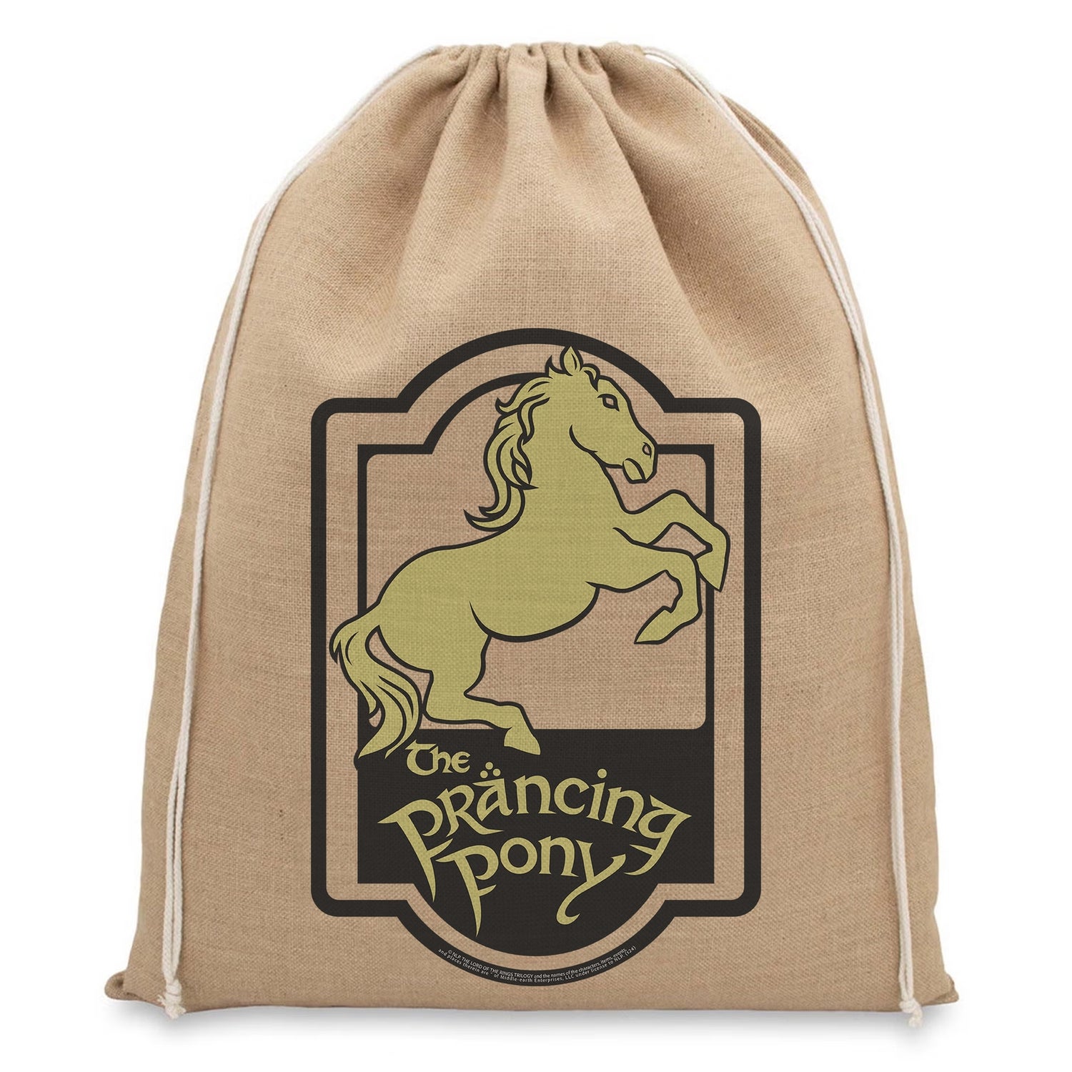 Lord Of The Rings The Prancing Pony Christmas Santa Sack Merchandise ...
