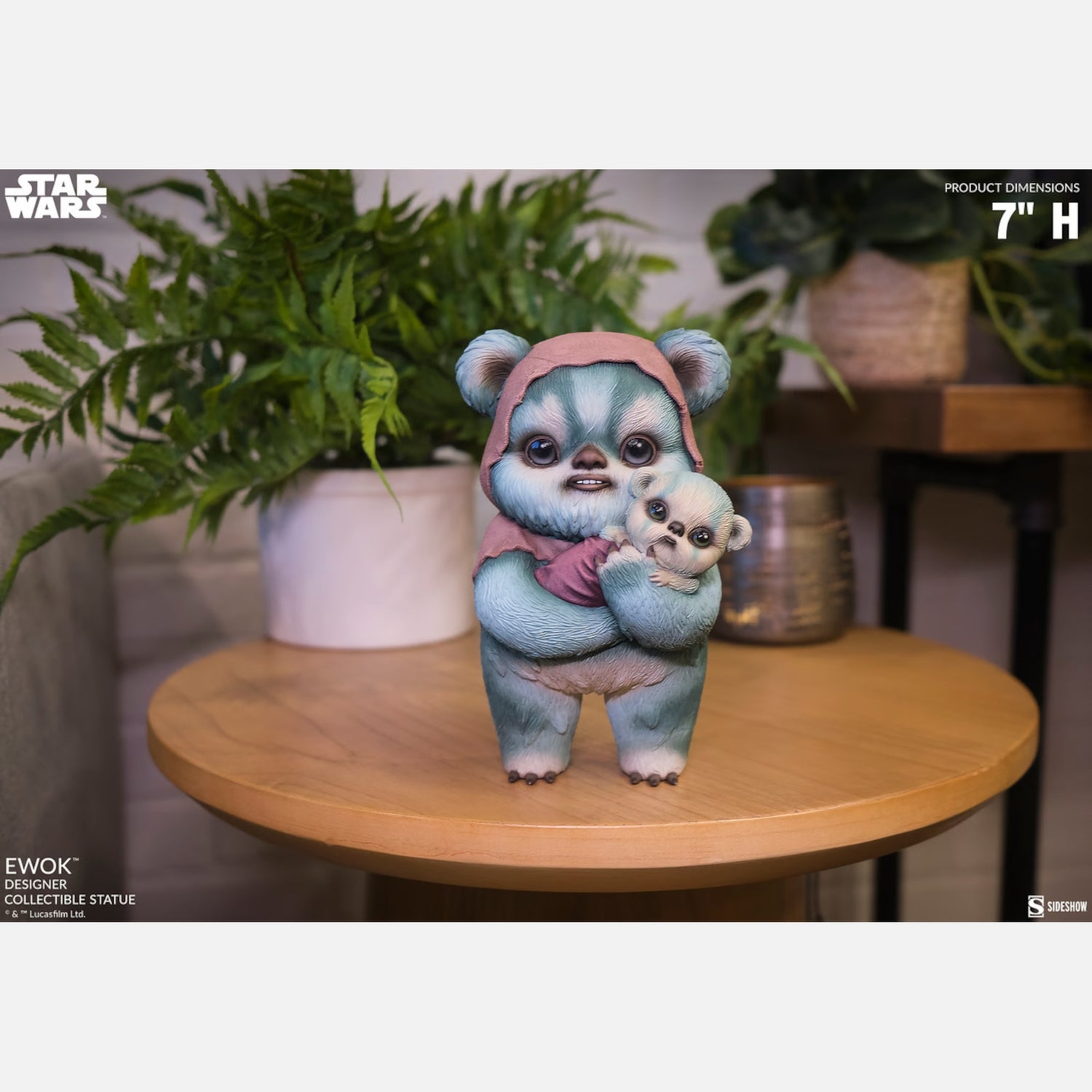 Sideshow Star Wars Ewok Designer Statue Merchandise - Zavvi US