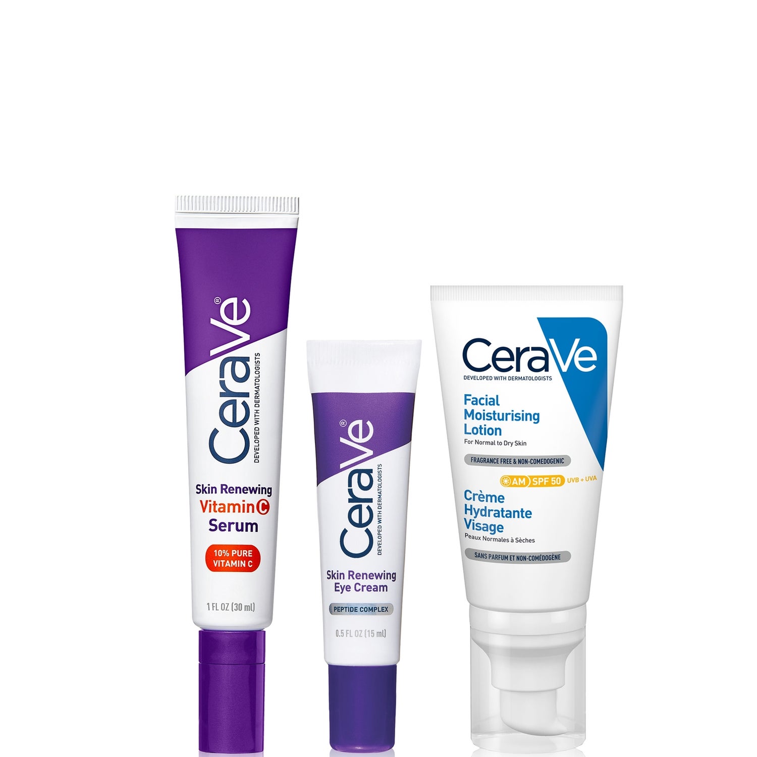 CeraVe Daily Care Routine for First Signs of Ageing Eye Cream Vitamin C ...