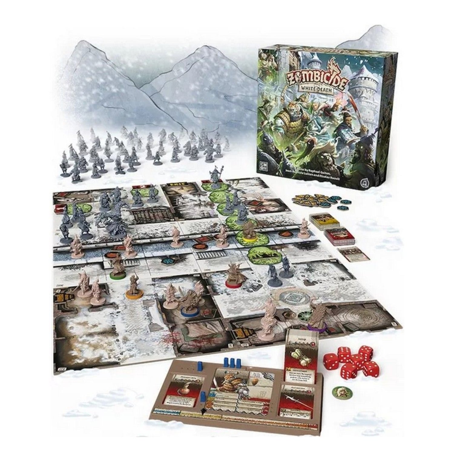 Zombicide: White Death Board Game Pet Supplies - Zavvi UK