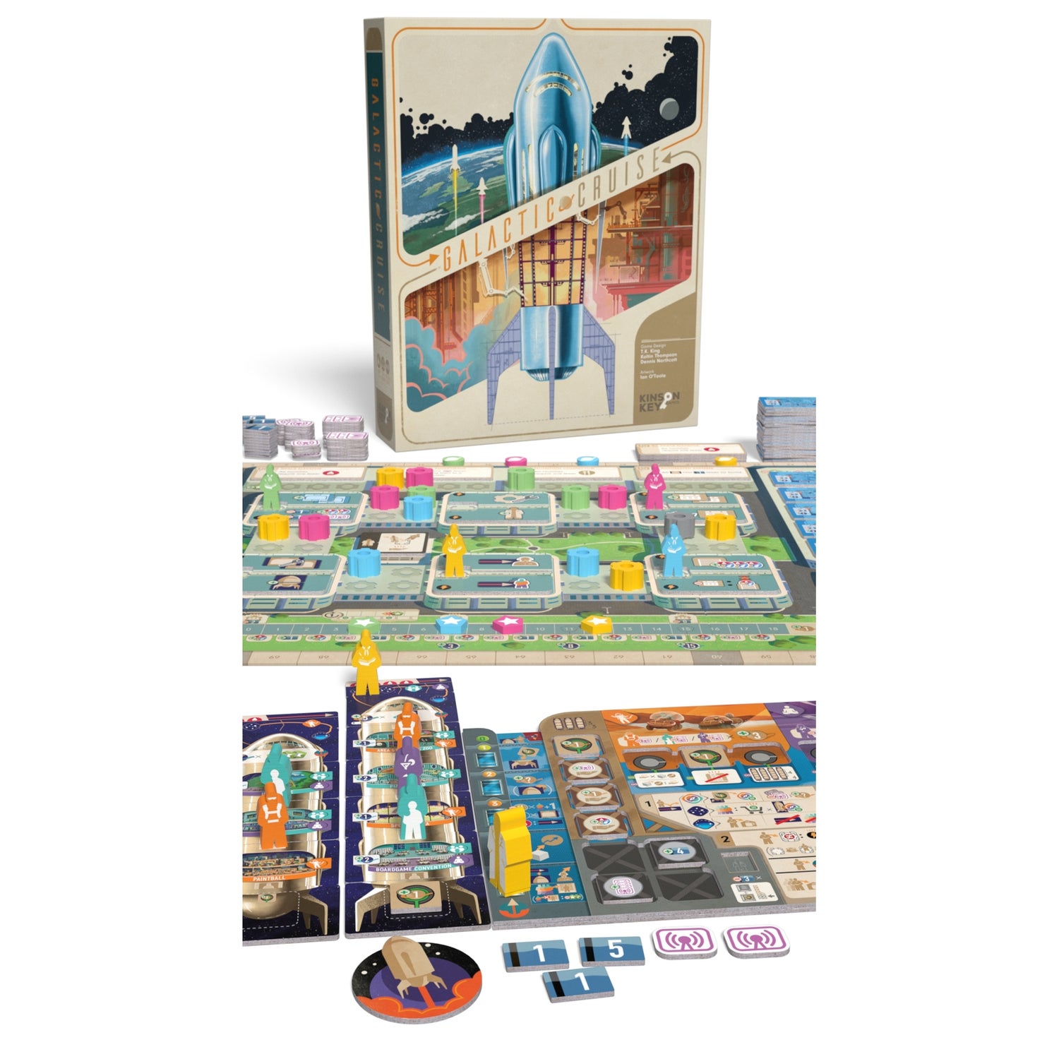 Galactic Cruise Board Game Pet Supplies - Zavvi UK
