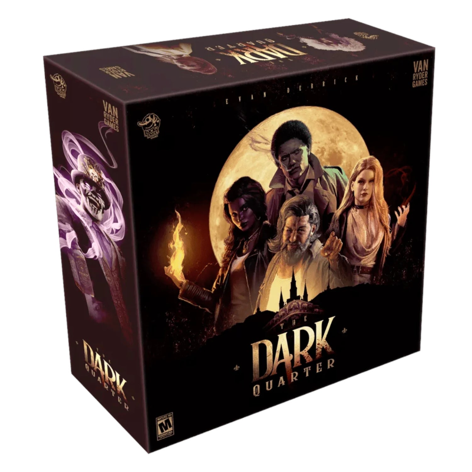 The Dark Quarter Co-operative Board Game Pet Supplies - Zavvi UK