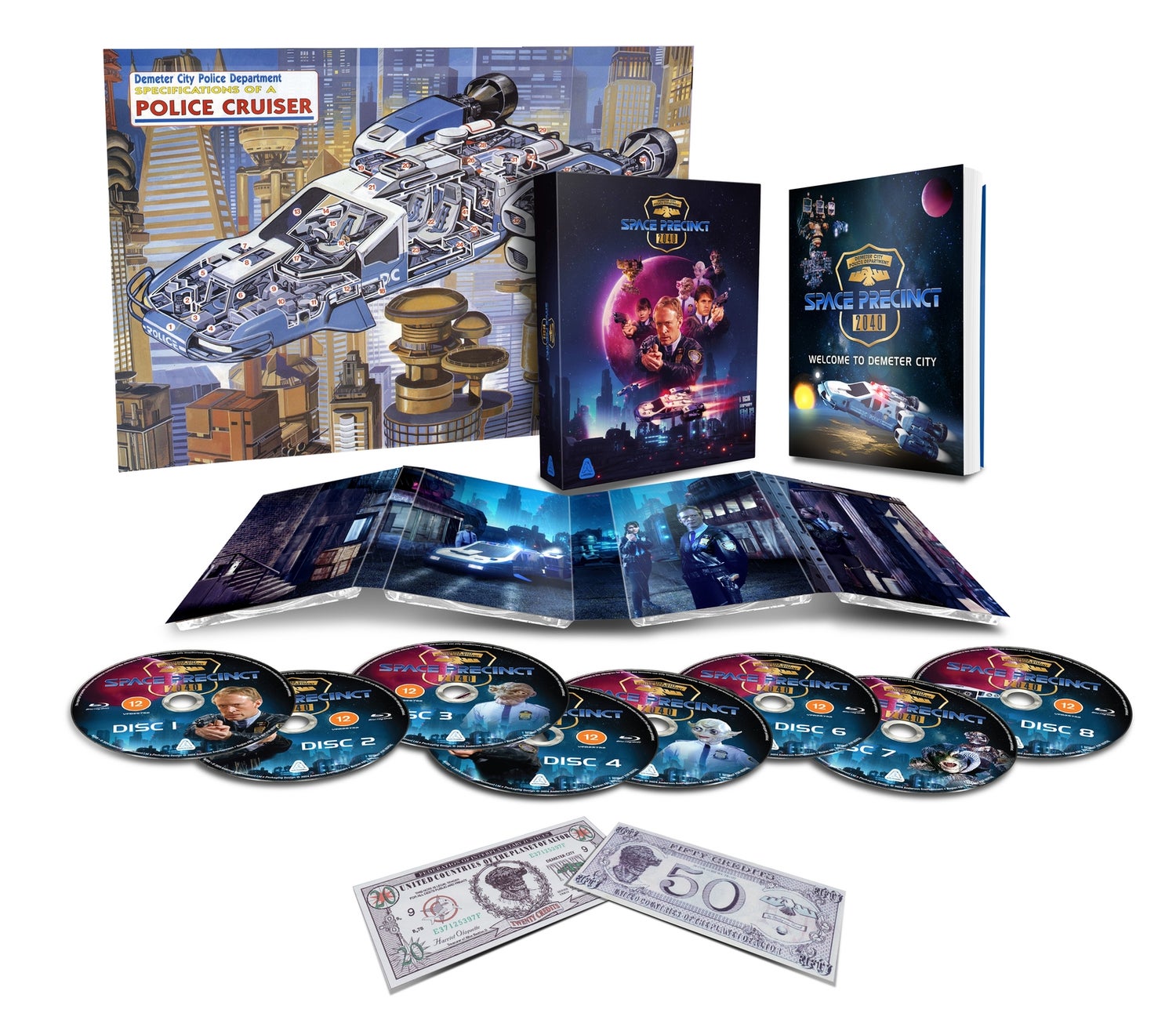 Space Precinct: 30th Anniversary Collector's Edition Blu-ray Blu-ray ...