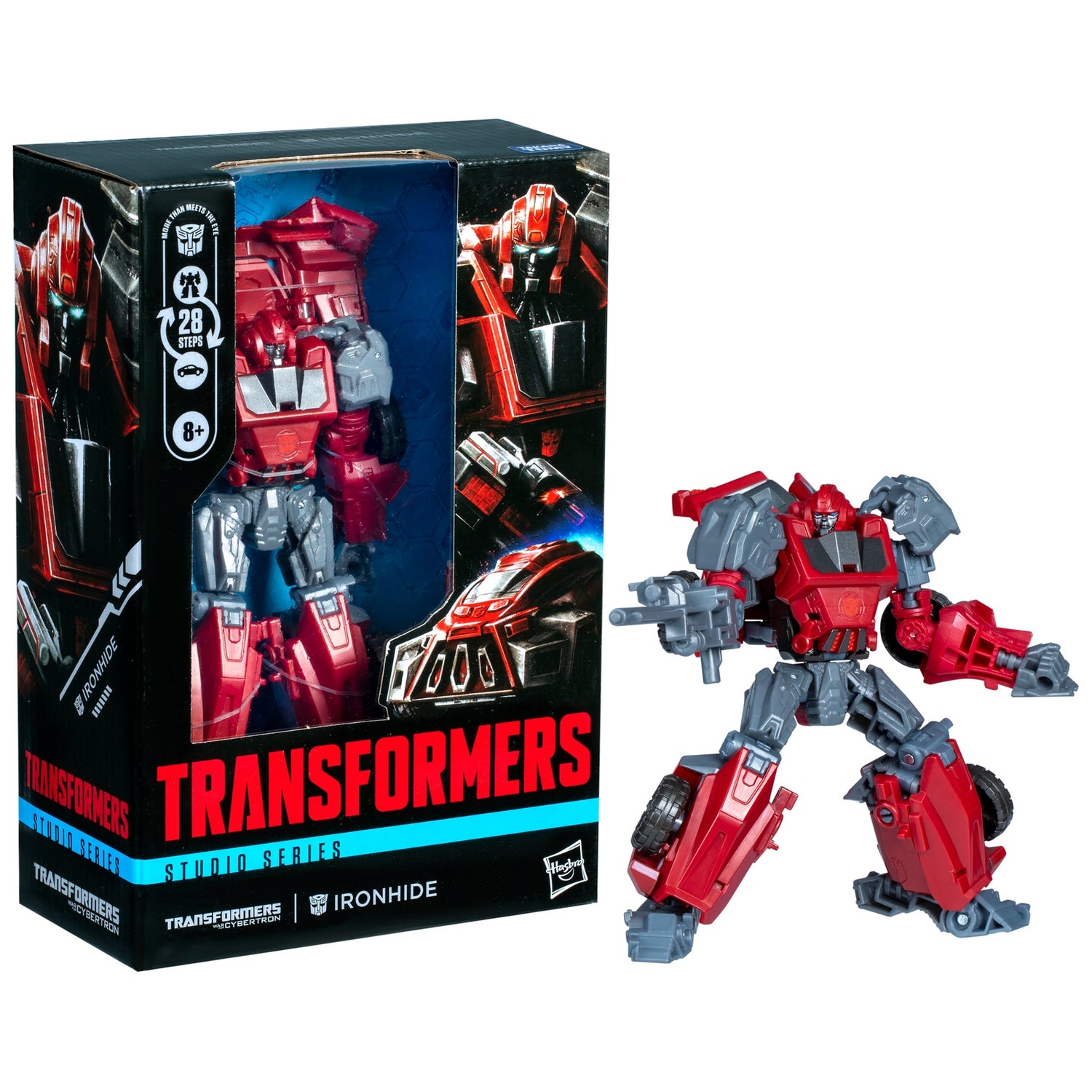 Transformers Studio Series Voyager Class Transformers: War for Cybertron Gamer Edition Ironhide ...