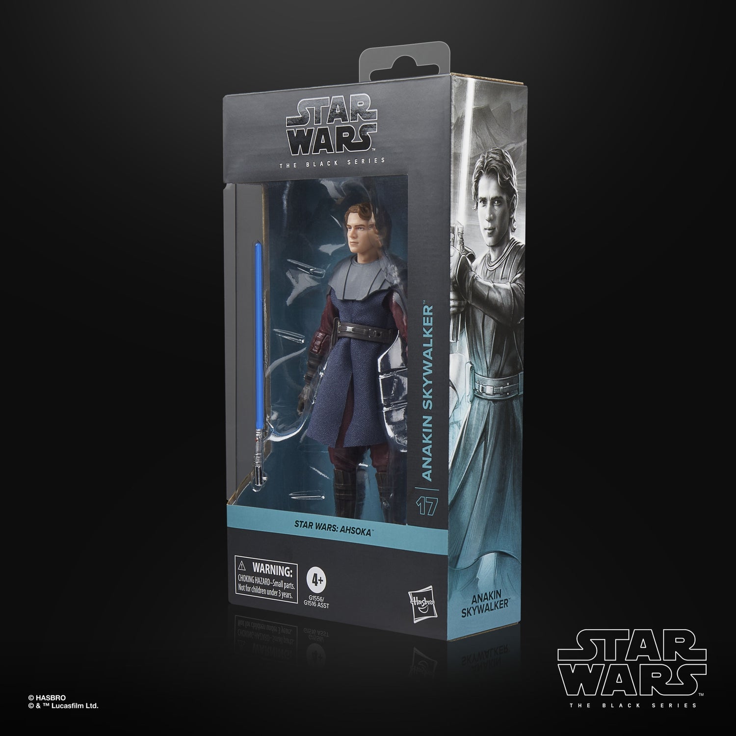Hasbro Star Wars The Black Series Anakin Skywalker, Star Wars: Ahsoka ...
