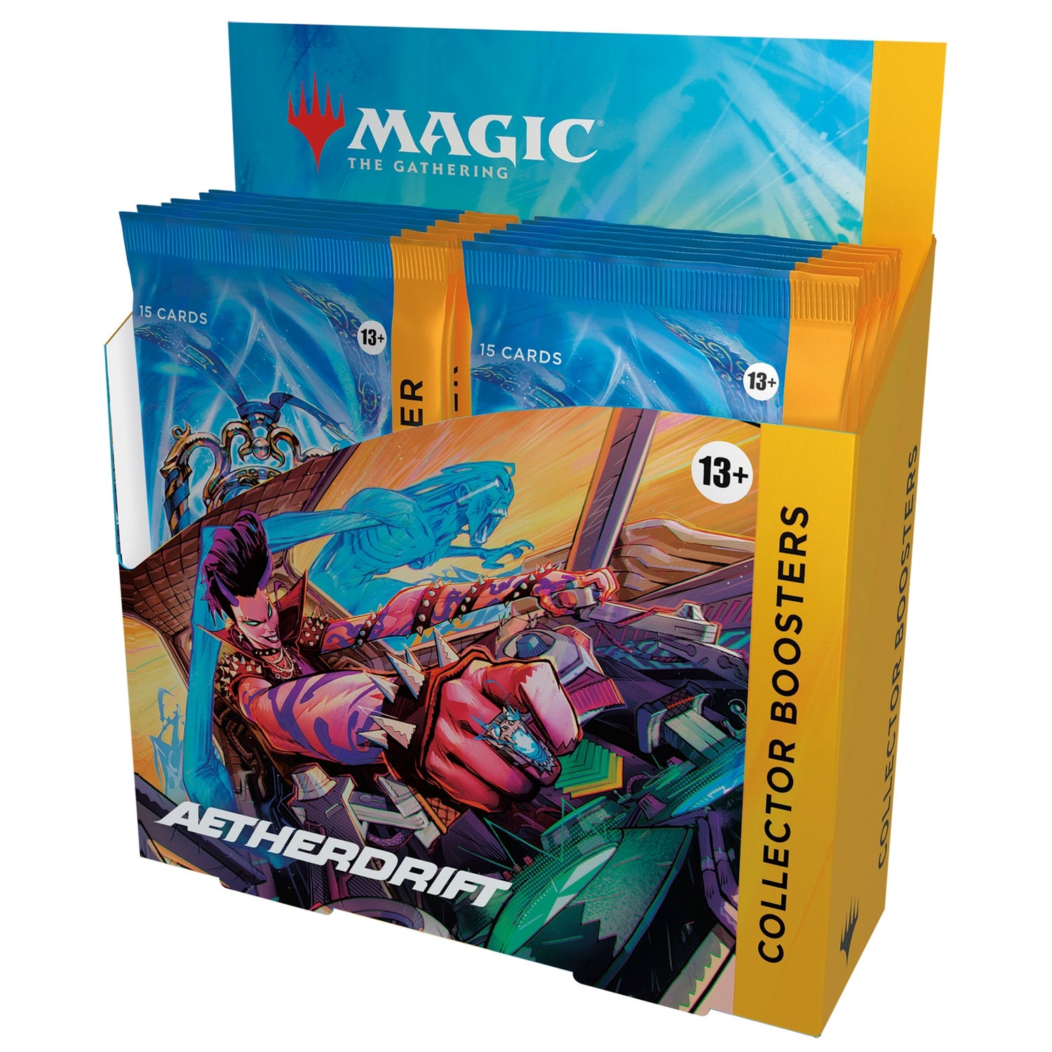 Magic: The Gathering Aetherdrift Collector Booster Display (12 Packs ...