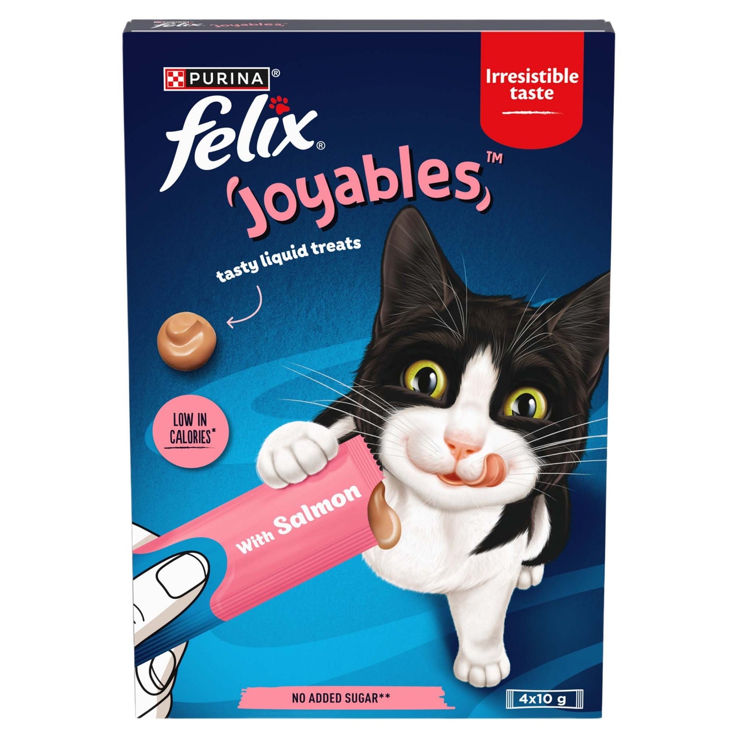 FELIX Joyables Salmon Liquid Cat Treat 4x10g | Purina Direct