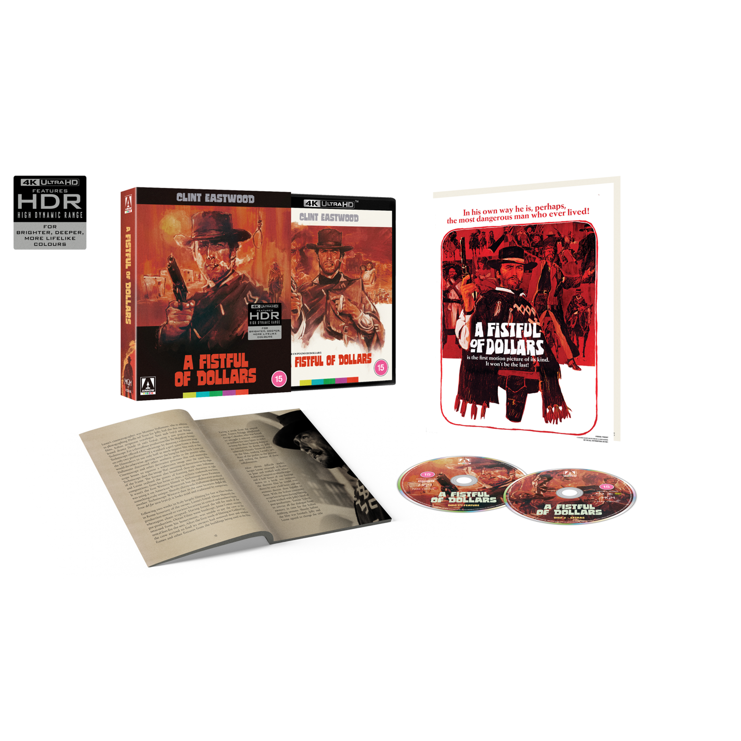 A Fistful of Dollars Limited Edition 4K UHD 4K - Zavvi UK