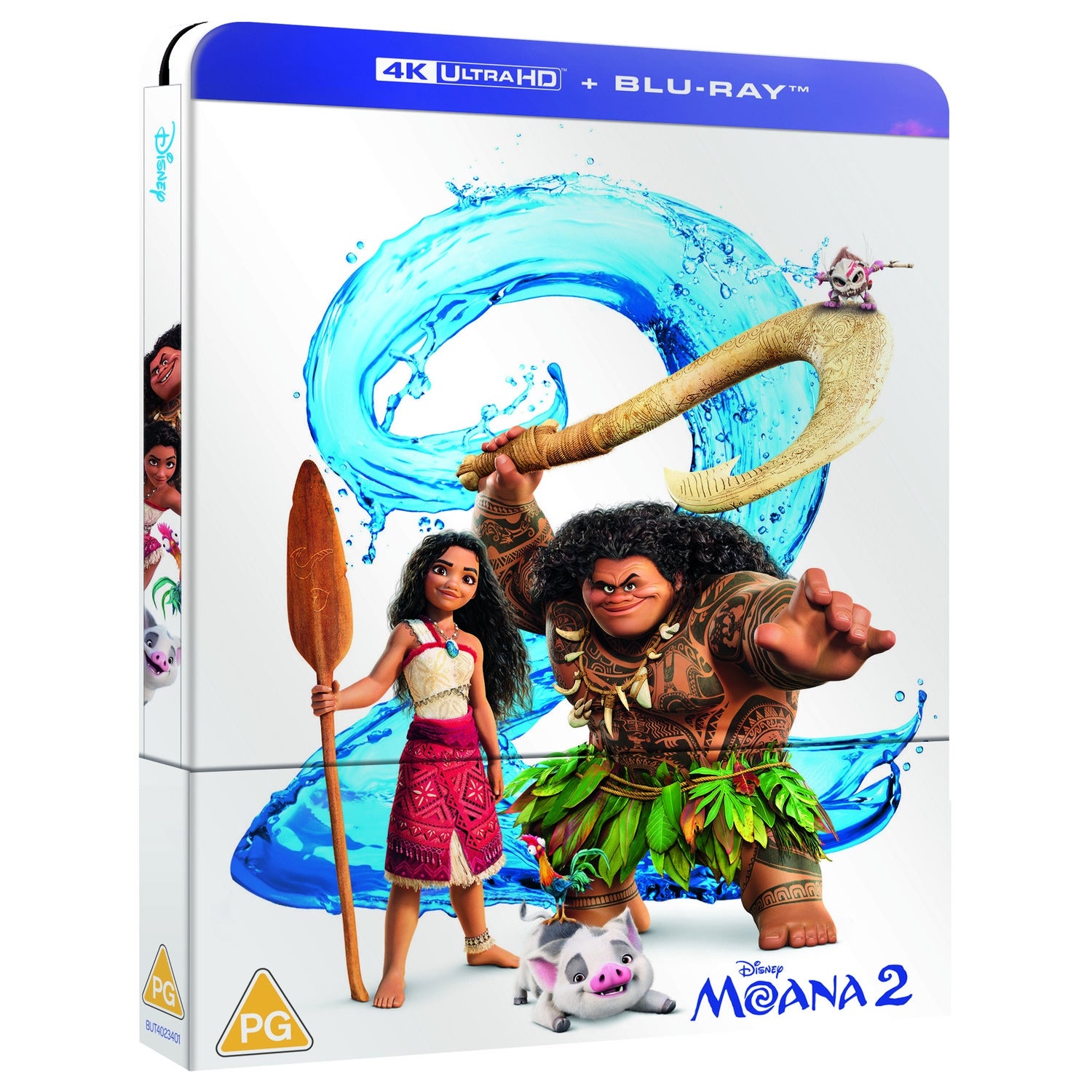 Disney's Moana 2 4K Ultra HD & Blu-ray SteelBook 4K - Zavvi US