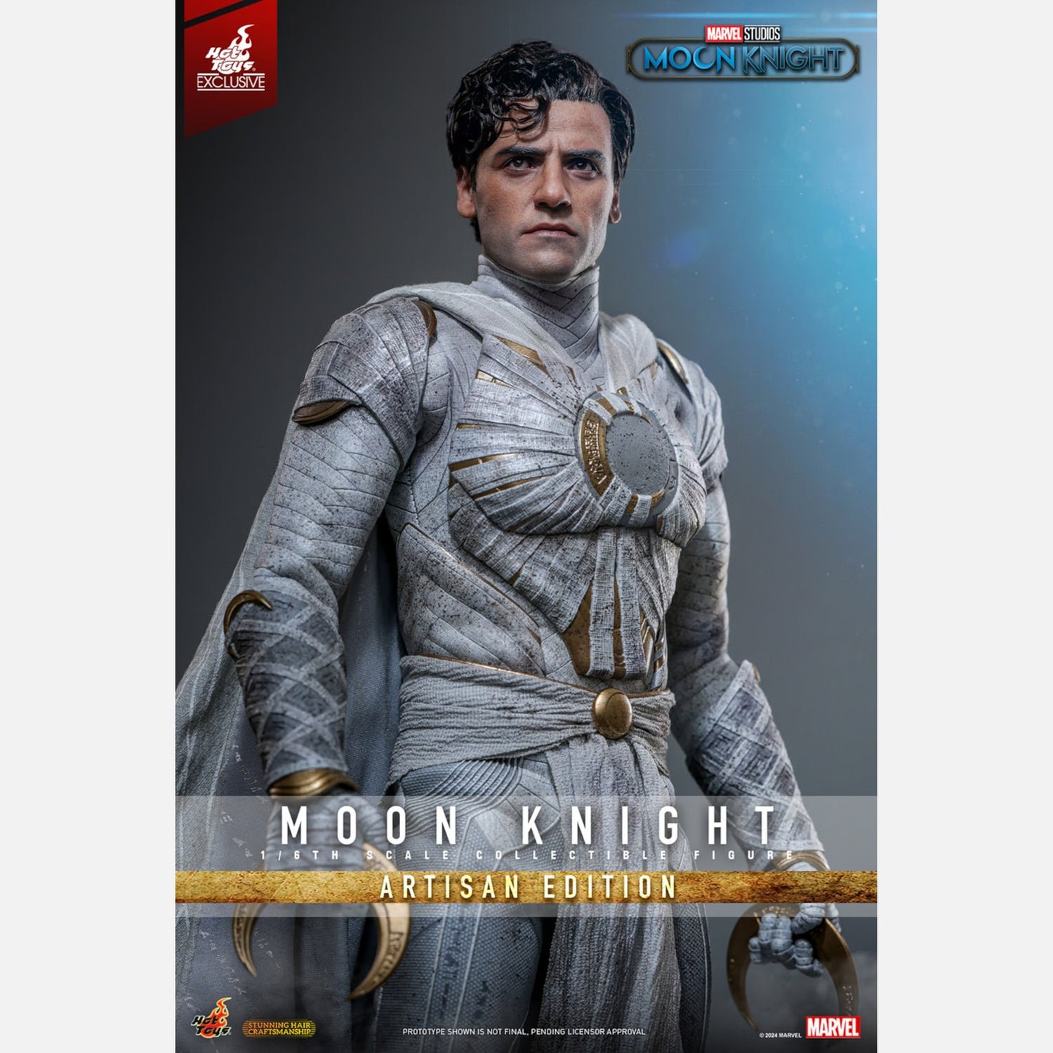 Hot Toys Marvel Moon Knight 1/6th Scale Artisan Limited Edition Statue ...