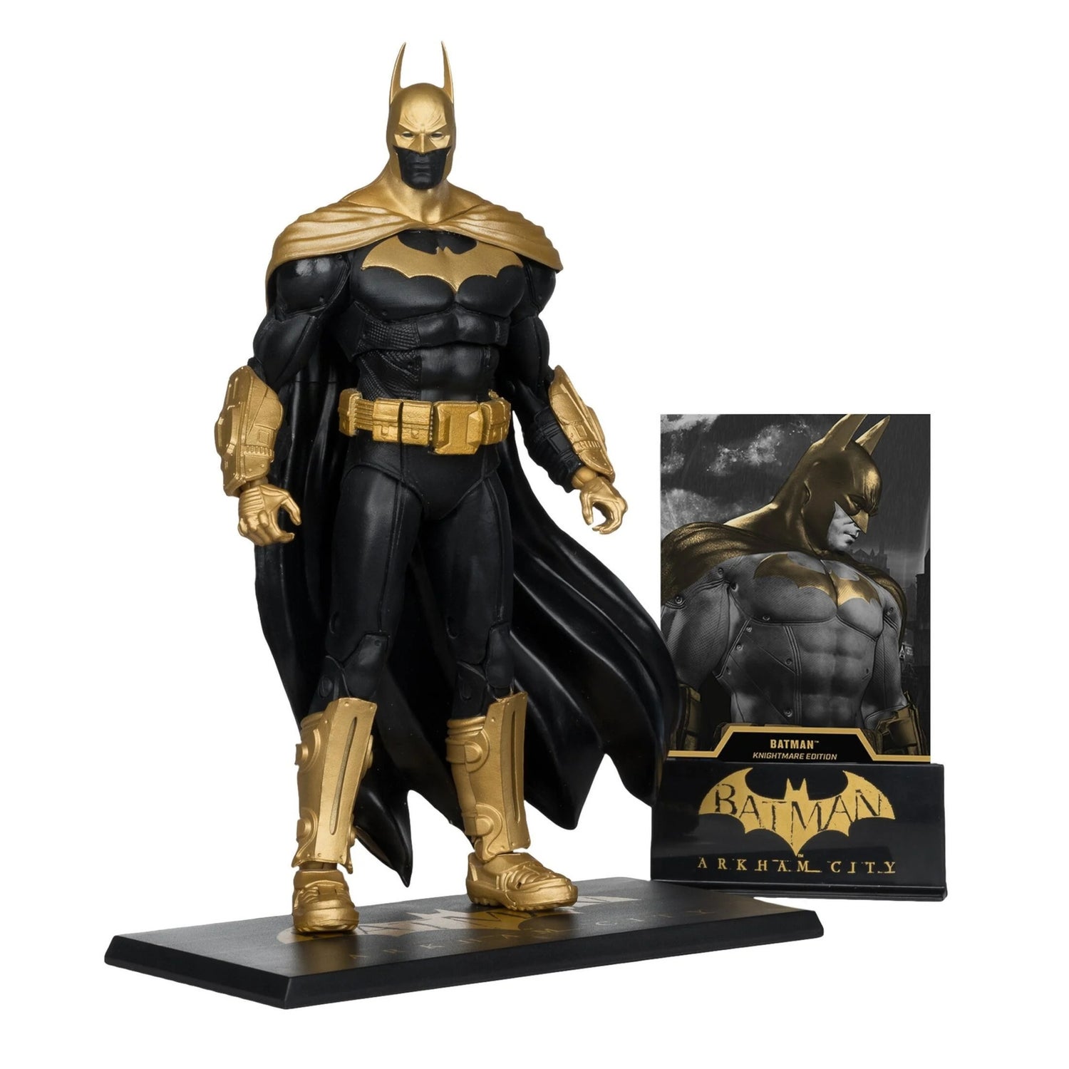 McFarlane DC Multiverse Arkham City Knightmare Batman Gold Label ...