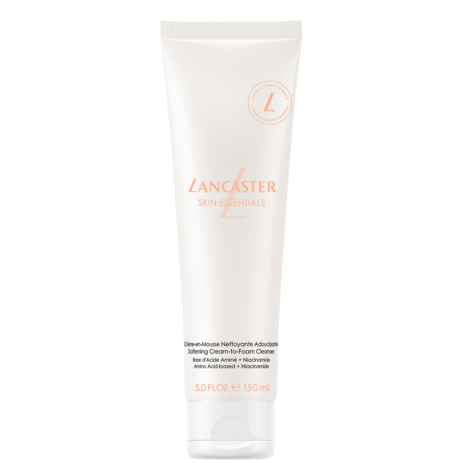 Lancaster Skin Essentials Softening Cream-to-Foam Cleanser 150ml ...