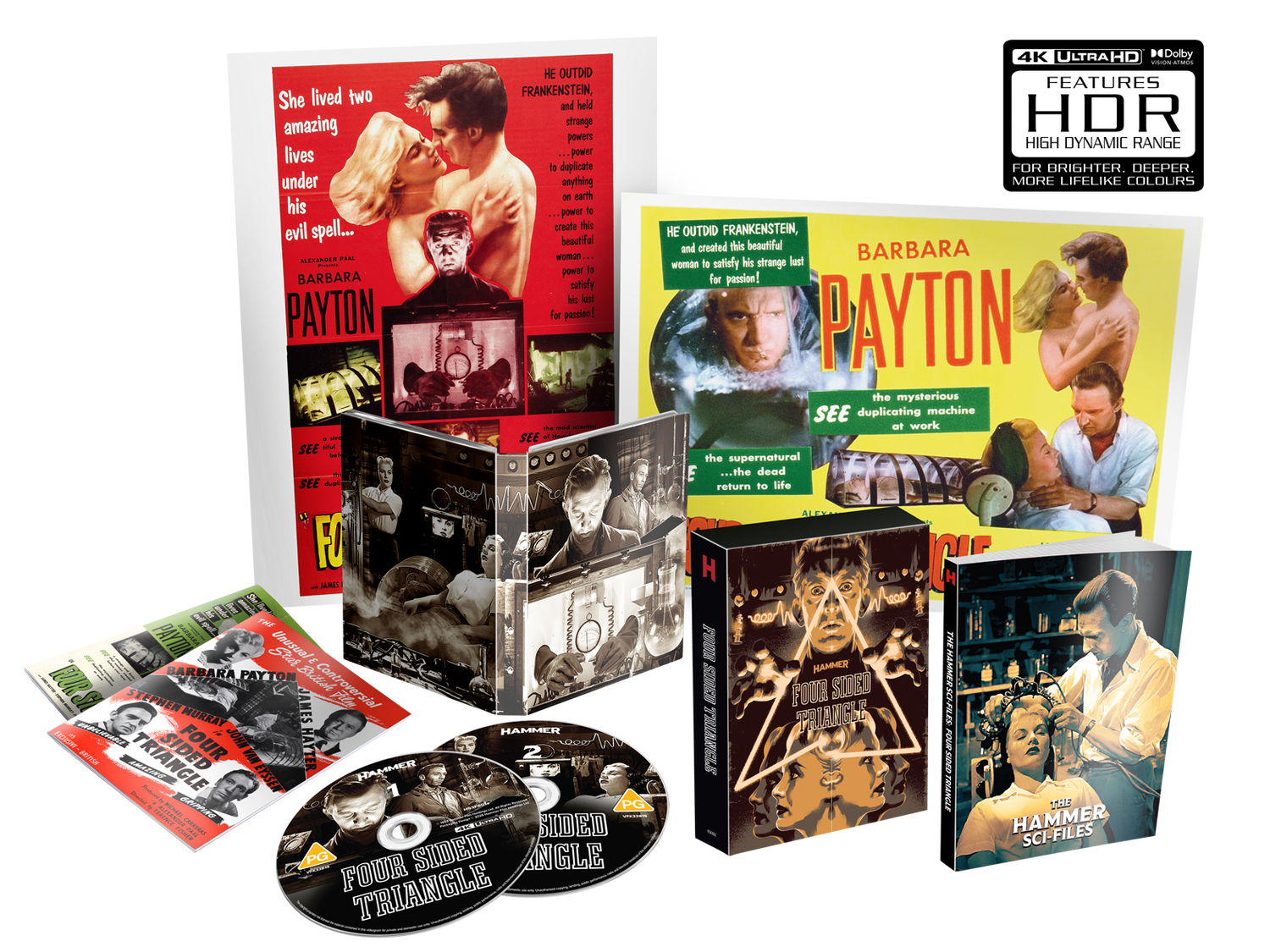 Four Sided Triangle Limited Collector's Edition 4K Ultra HD & Blu-ray 4K - Zavvi UK