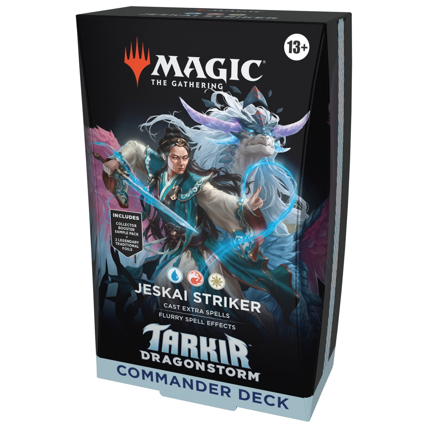 Magic: The Gathering Tarkir: Dragonstorm Commander Deck - Jeskai Striker Toys - Zavvi UK