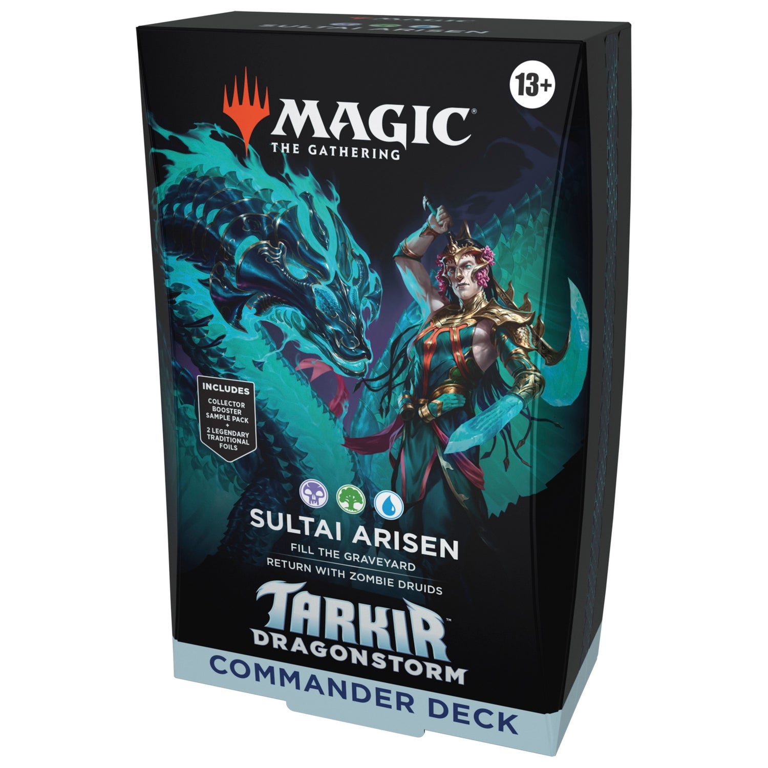 Magic: The Gathering Tarkir: Dragonstorm Commander Deck - Sultai Arisen ...