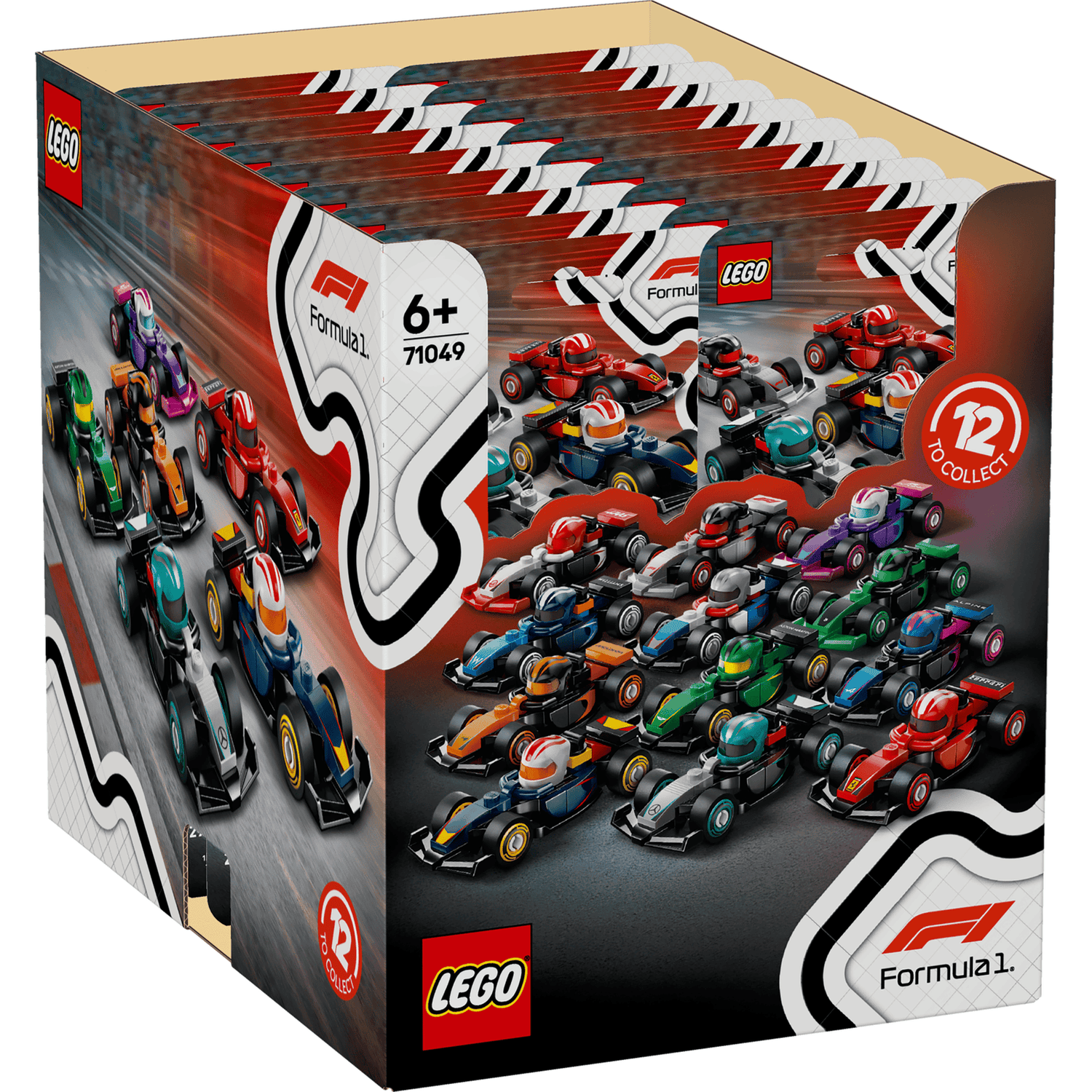 LEGO F1® Collectible Race Cars CDU 71049 Toys - Zavvi UK