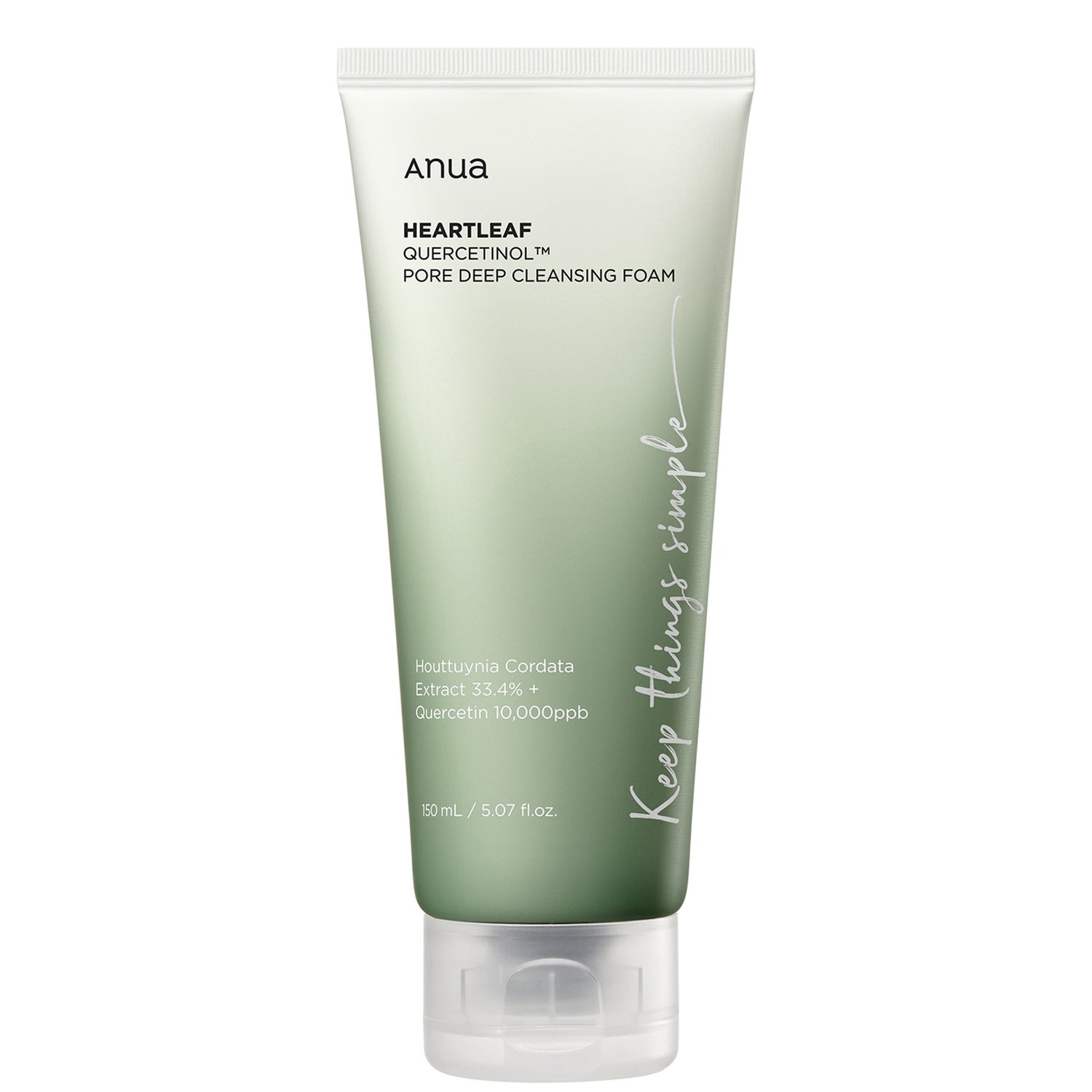 Anua Heartleaf Quercetinol Pore Deep Cleansing Foam 150ml Κριτικές ...