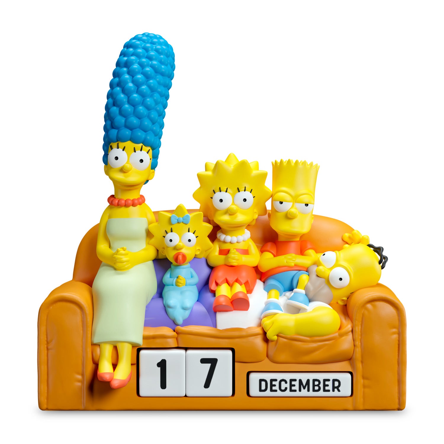 The Simpsons Family 3D Perpetual Calendar Merchandise | Zavvi Australia