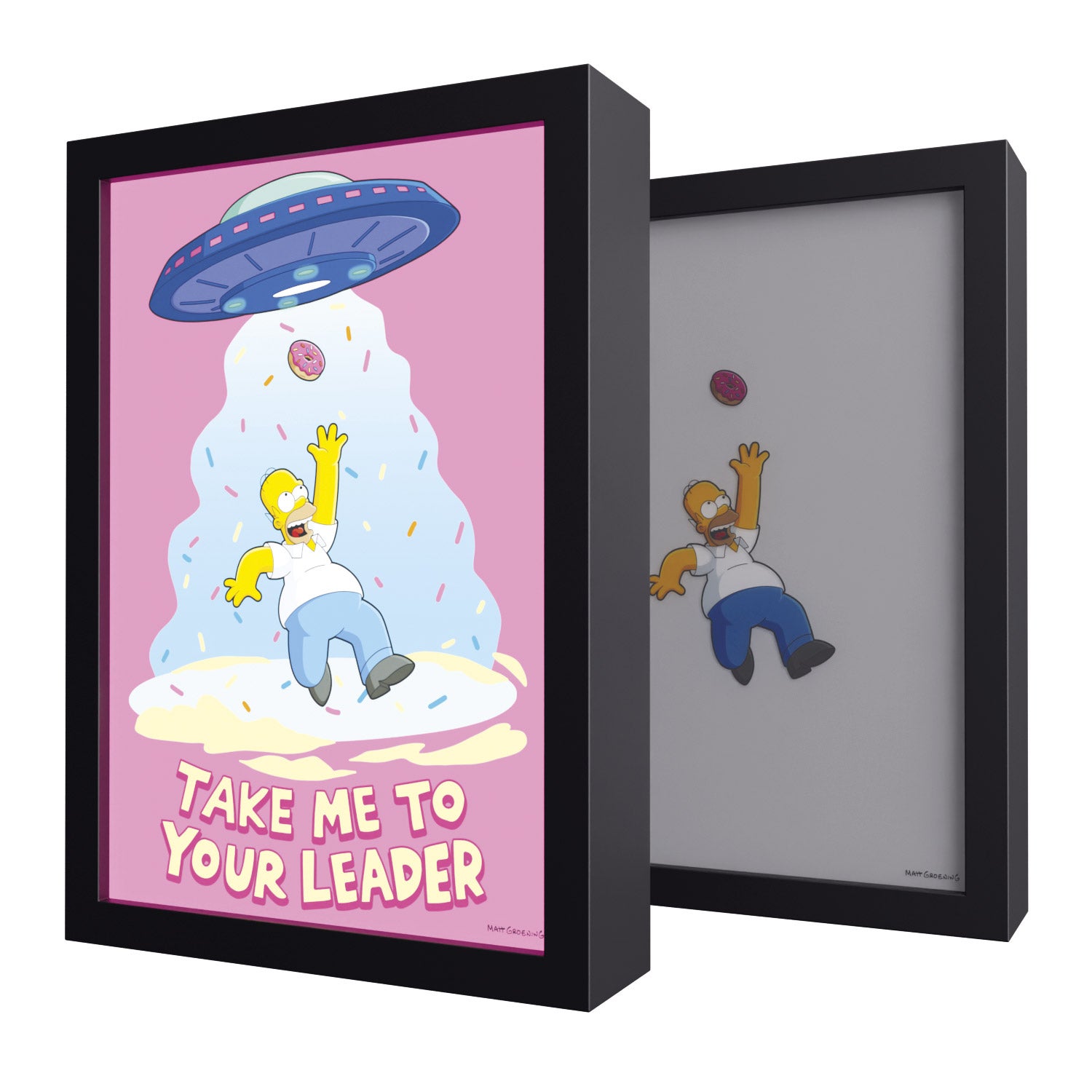 The Simpsons LED Framed Print Gifts - Zavvi UK