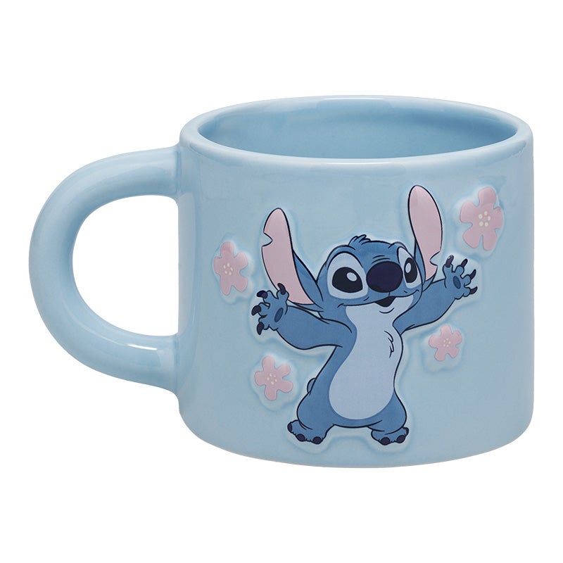 Disney Stitch Embossed Mug Gifts - Zavvi UK