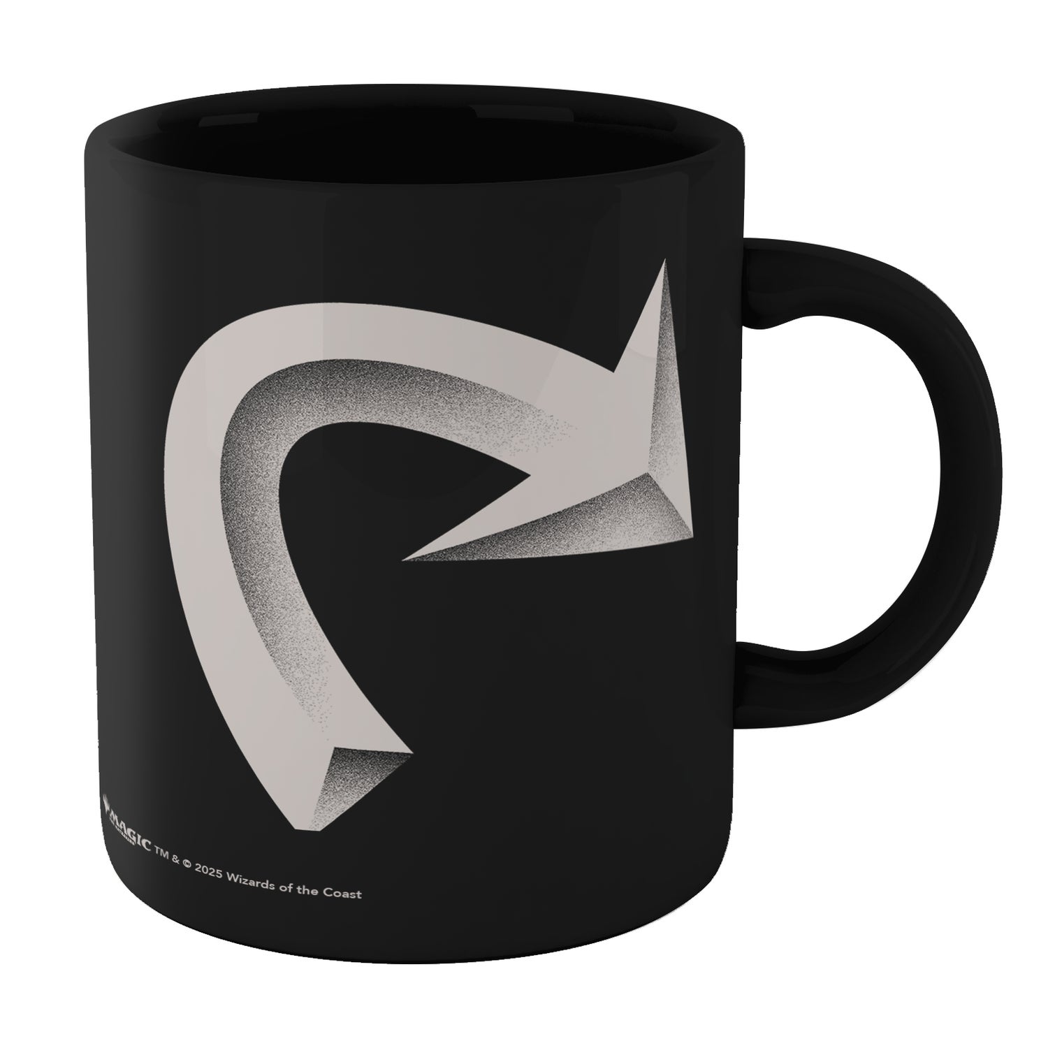 Magic: The Gathering Tap Symbol Mug - Black Homeware - Zavvi US