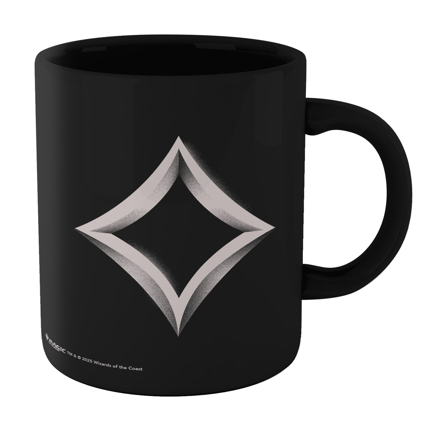 Magic: The Gathering Colourless Symbol Mug - Black Homeware - Zavvi UK