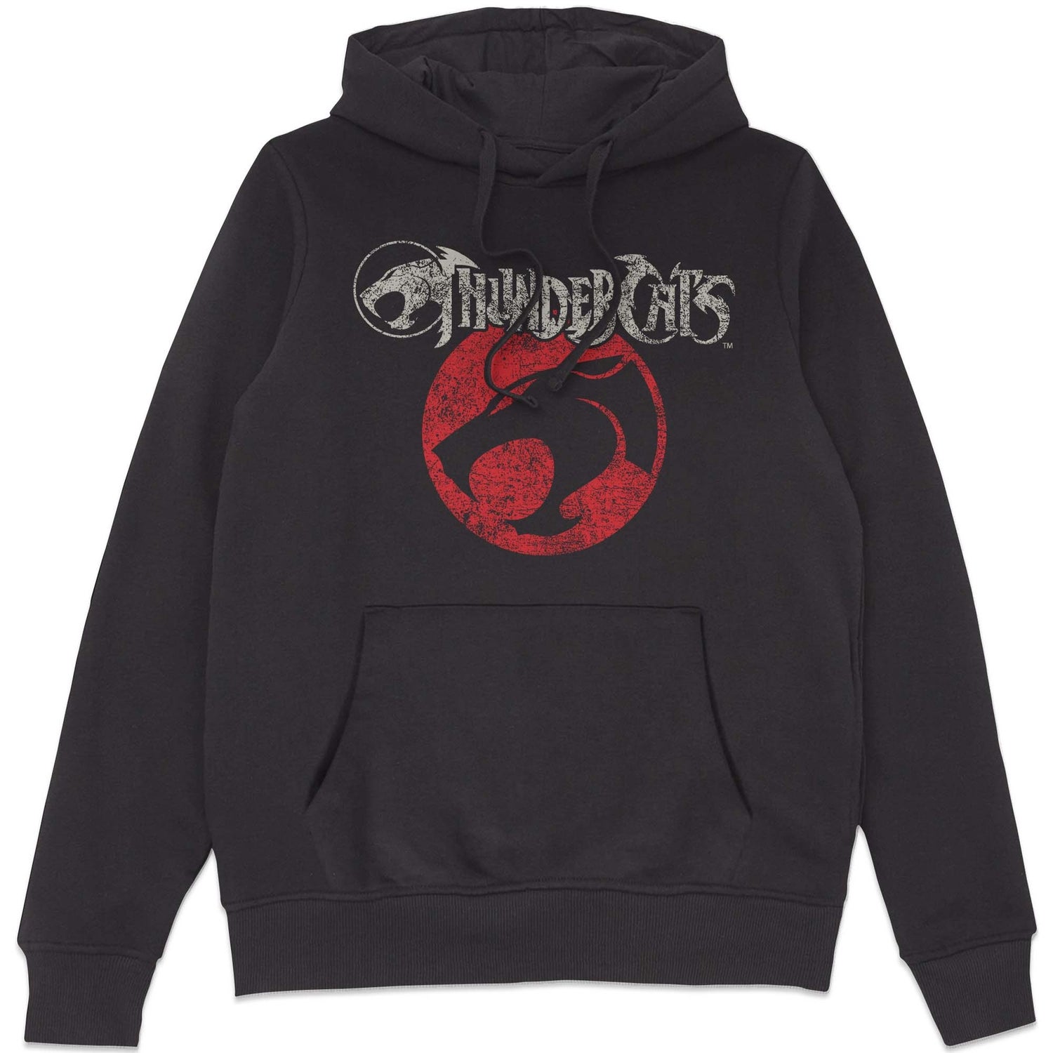 Thundercats Vintage Logo Hoodie - Black Clothing - Zavvi US