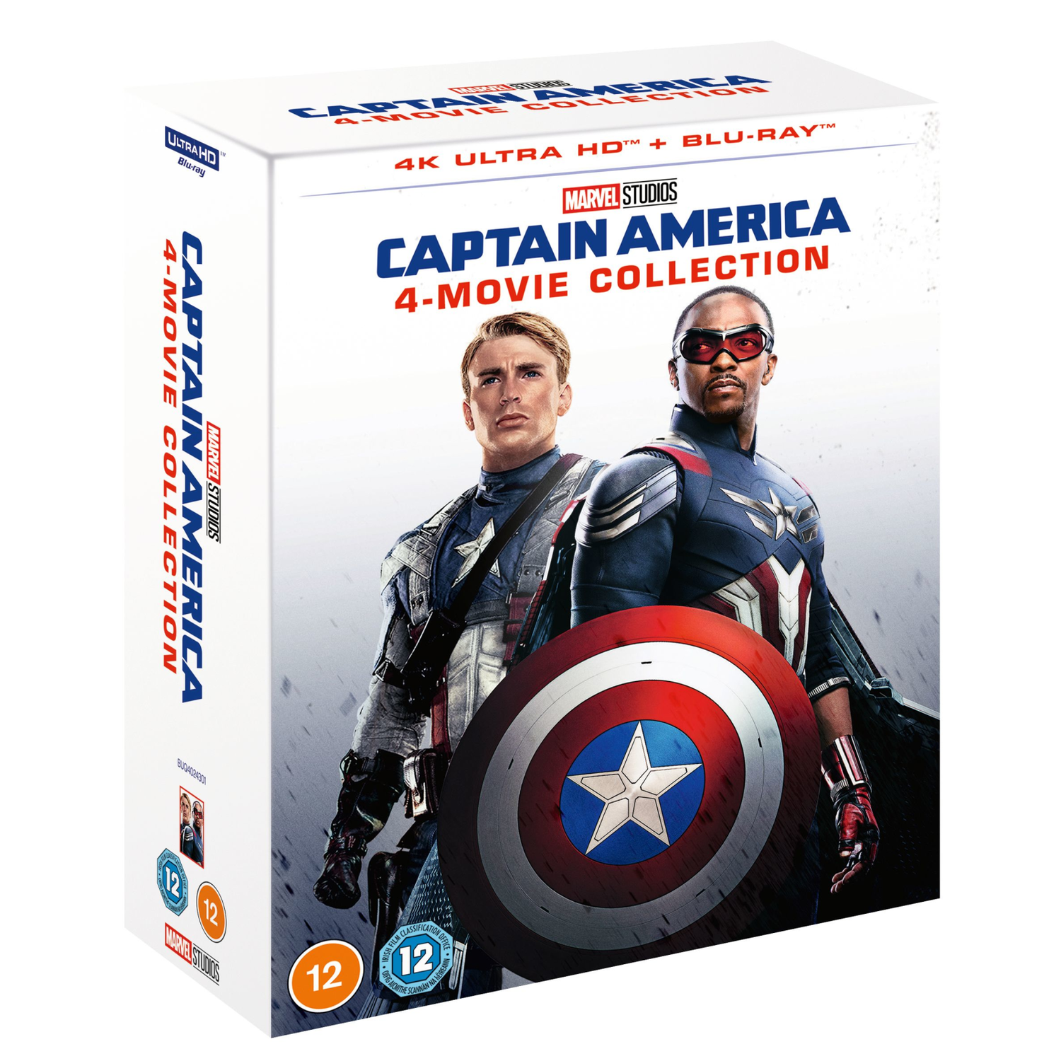 Marvel's Captain America 1-4 Collection 4K Ultra HD 4K - Zavvi UK