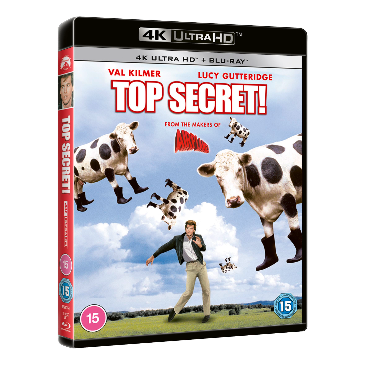 Top Secret! 4K Ultra HD (includes Blu-ray) 4K - Zavvi UK