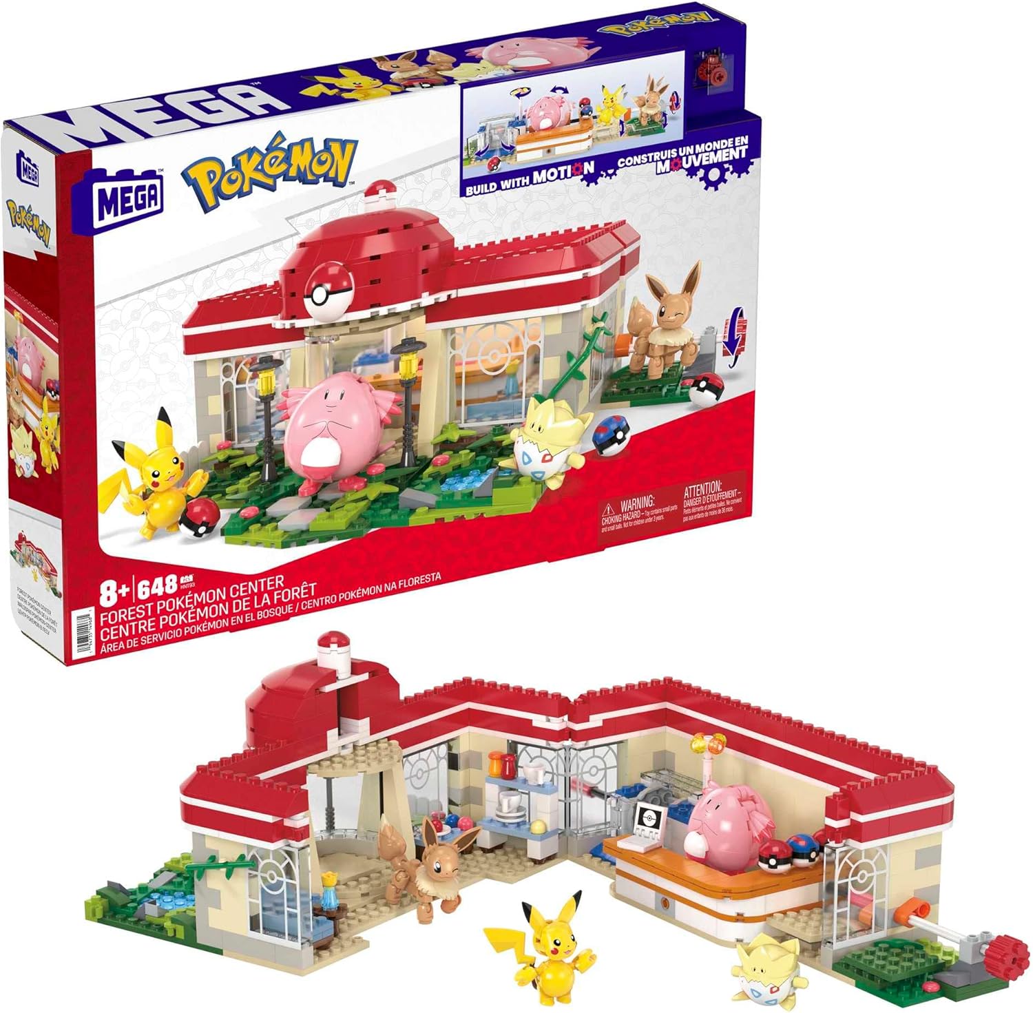 Mega Pokemon Forest Pokemon Centre Merchandise - Zavvi UK