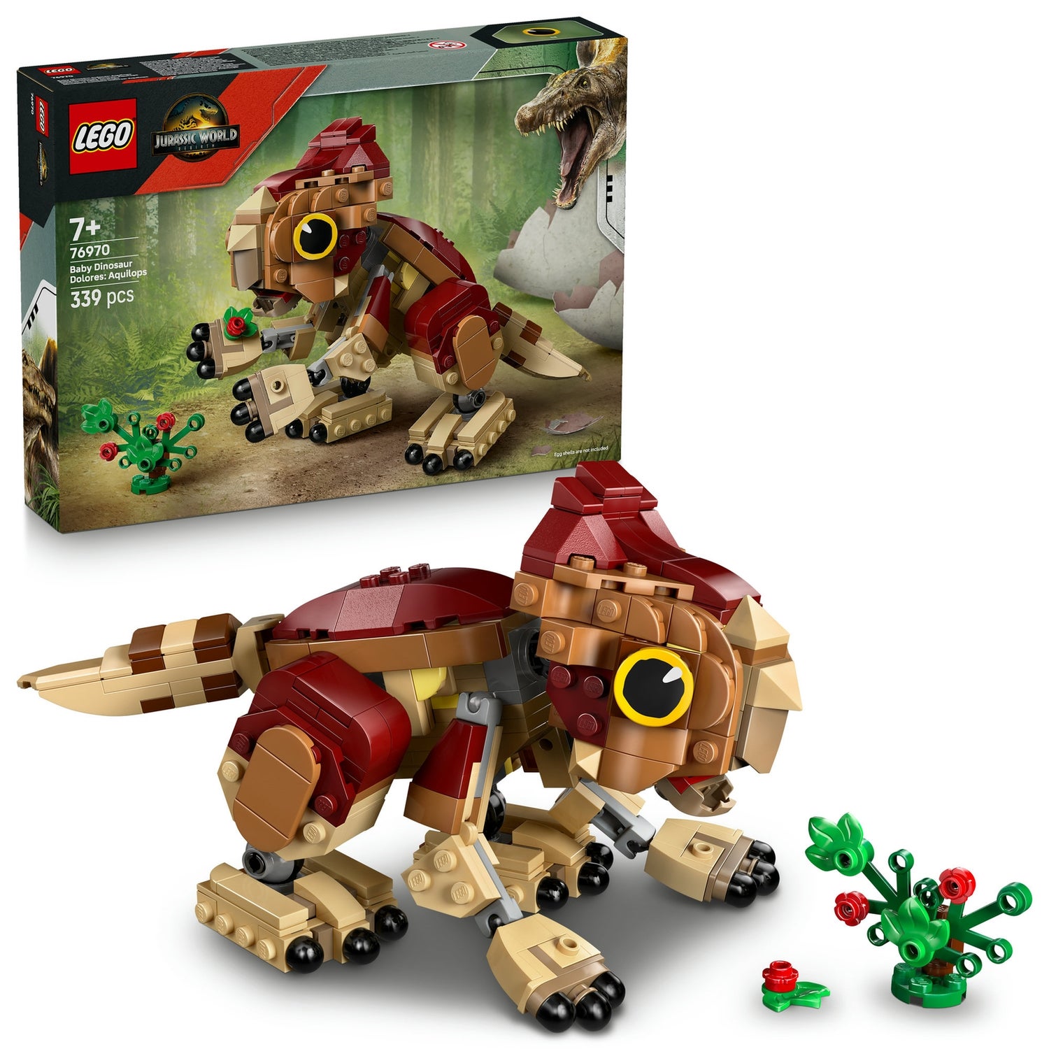 LEGO® Jurassic World Baby Dinosaur Dolores: Aquilops Toy Set 76970 Toys ...