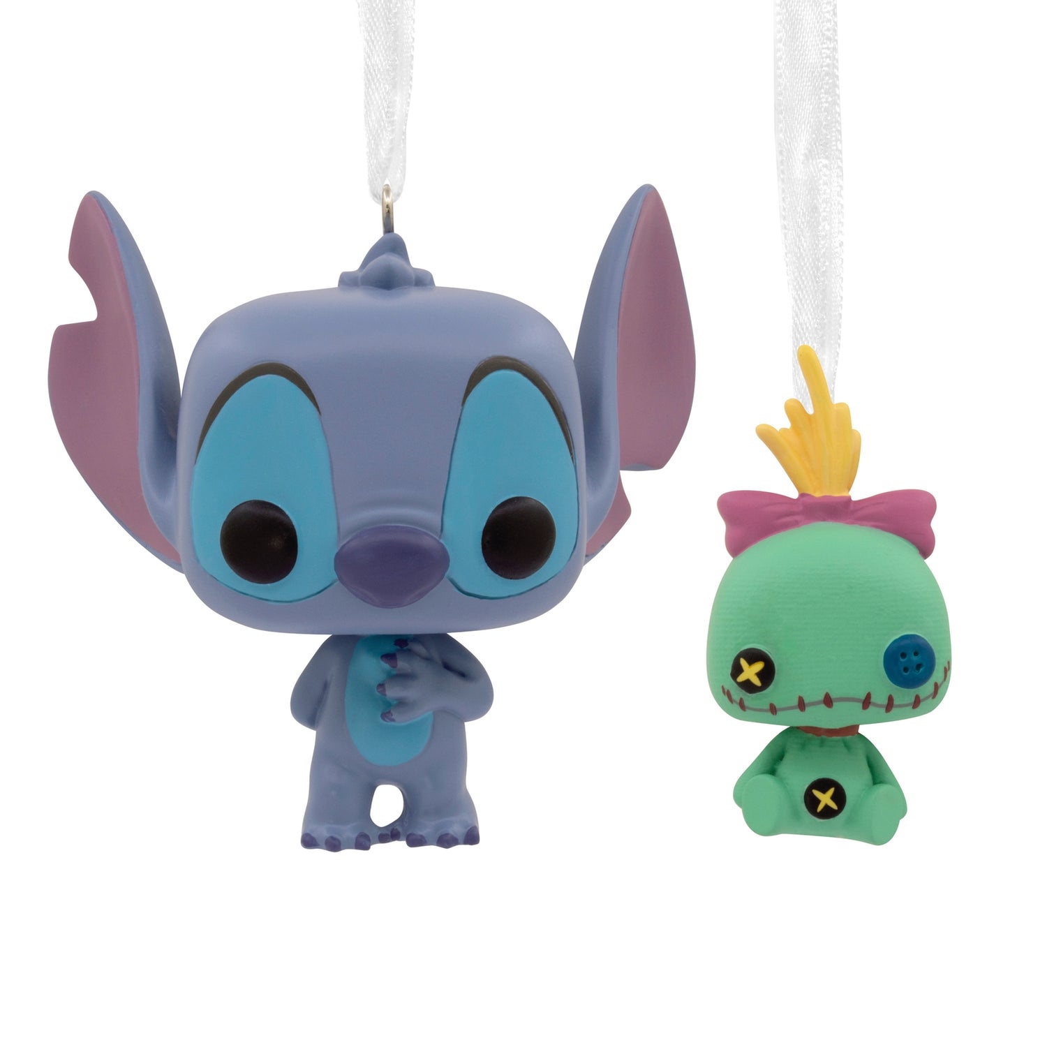 Hallmark Funko POP! Disney Lilo & Stitch Christmas Ornaments - 2 Pack ...