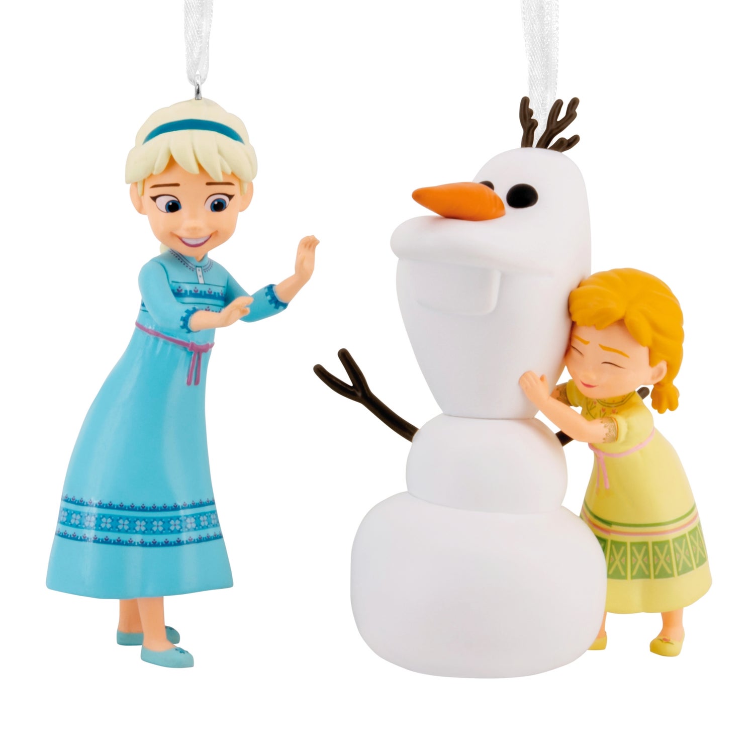 Hallmark Figural Frozen Elsa & Anna Tree Ornament Merchandise | Zavvi.de