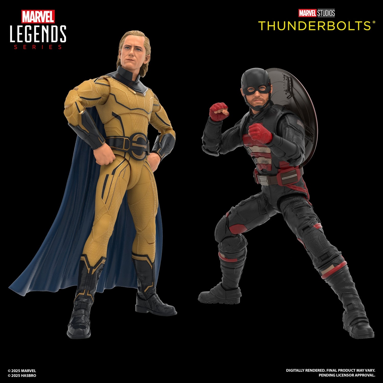 Hasbro Marvel Legends Series John F. Walker and Sentry, Thunderbolts* Movie Action Figures ...