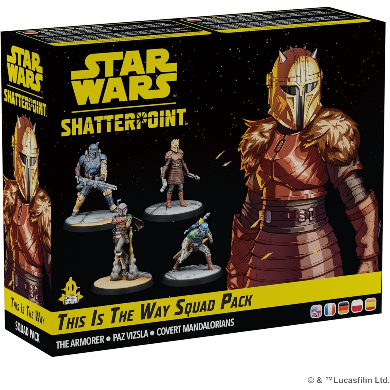 Star Wars: Shatterpoint Game This Is the Way Squad Pack Toys - Zavvi UK