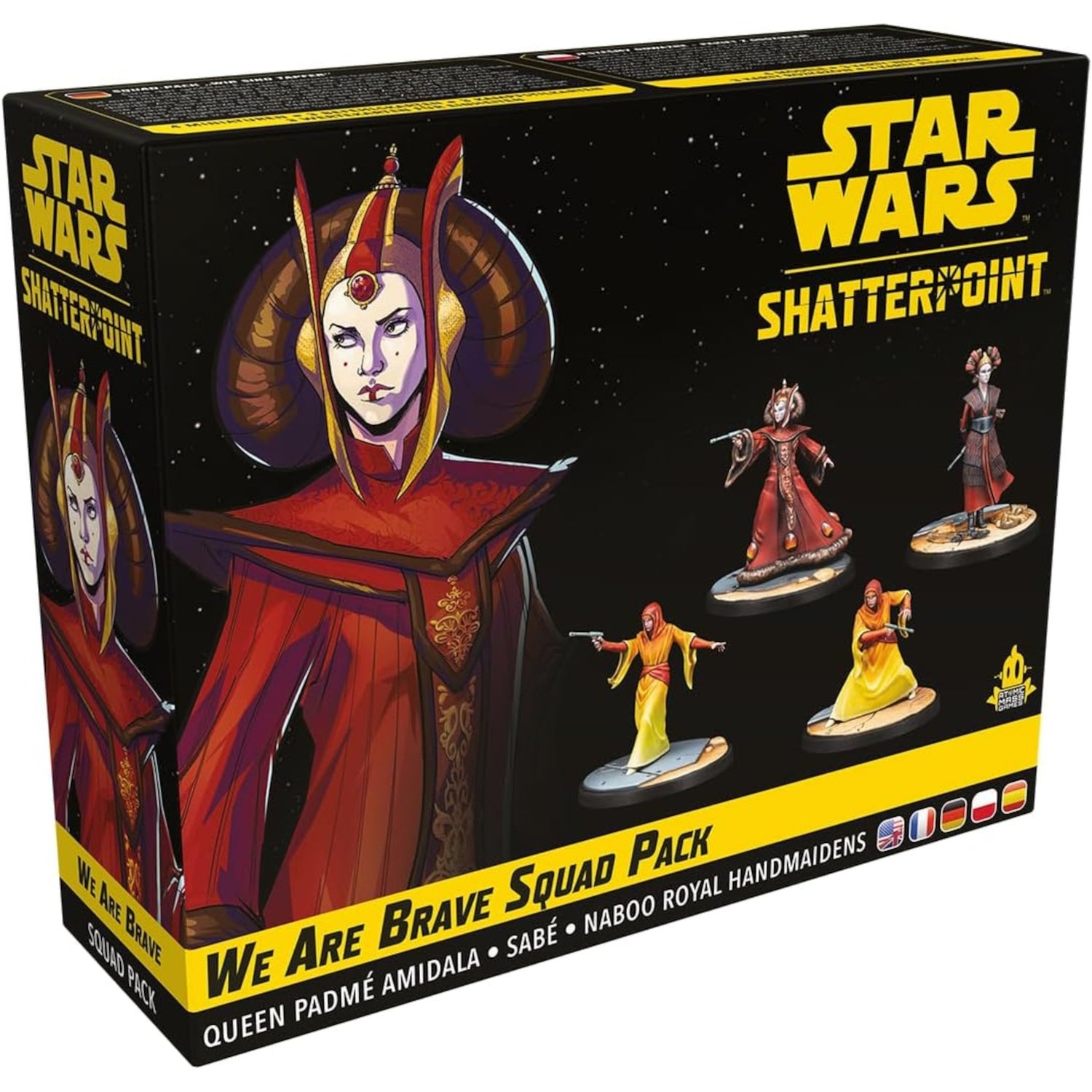 Star Wars: Shatterpoint Game We Are Brave (Padme Amidala) Squad Pack ...