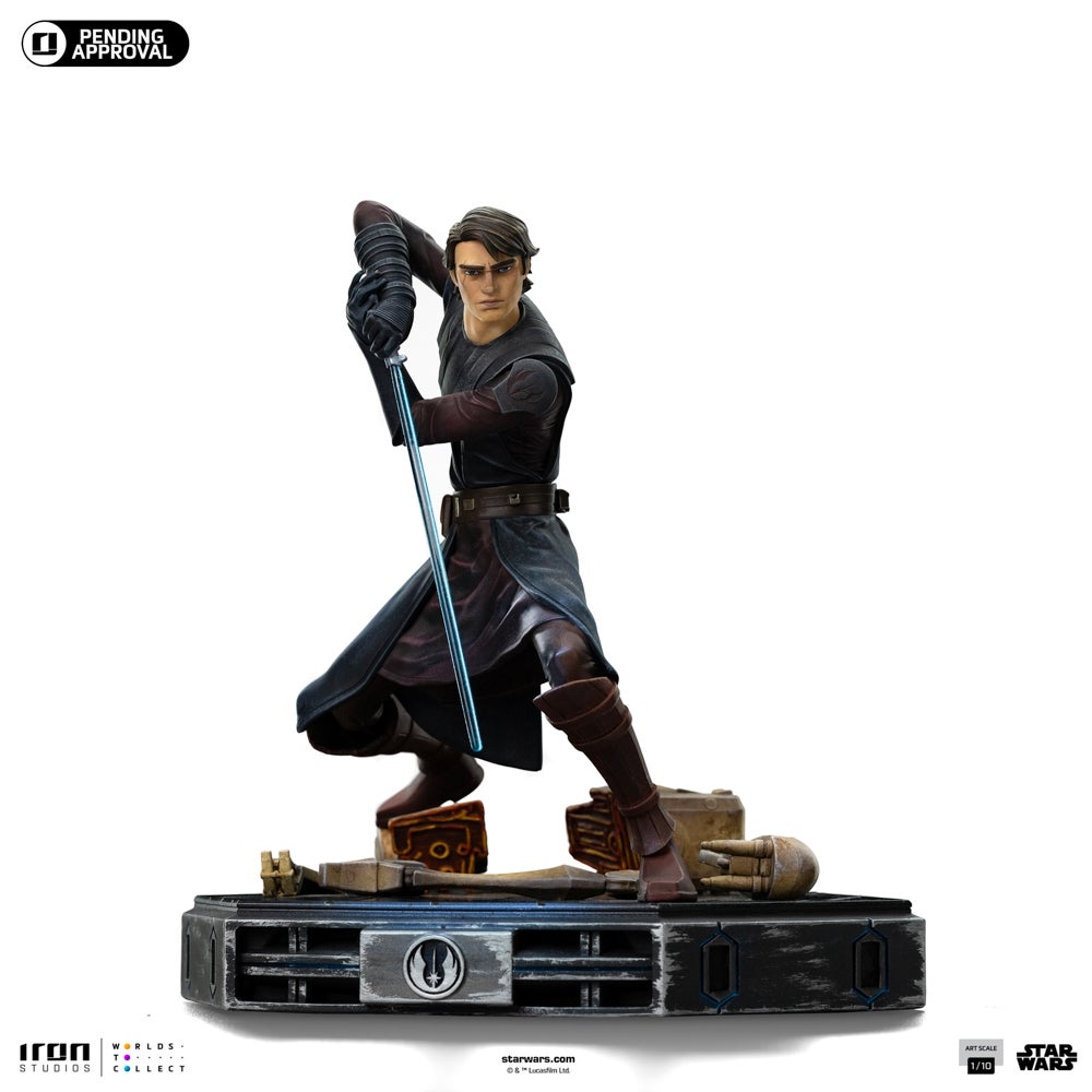 Iron Studios Star Wars: Clone Wars Anakin Skywalker Art Scale 1/10 ...