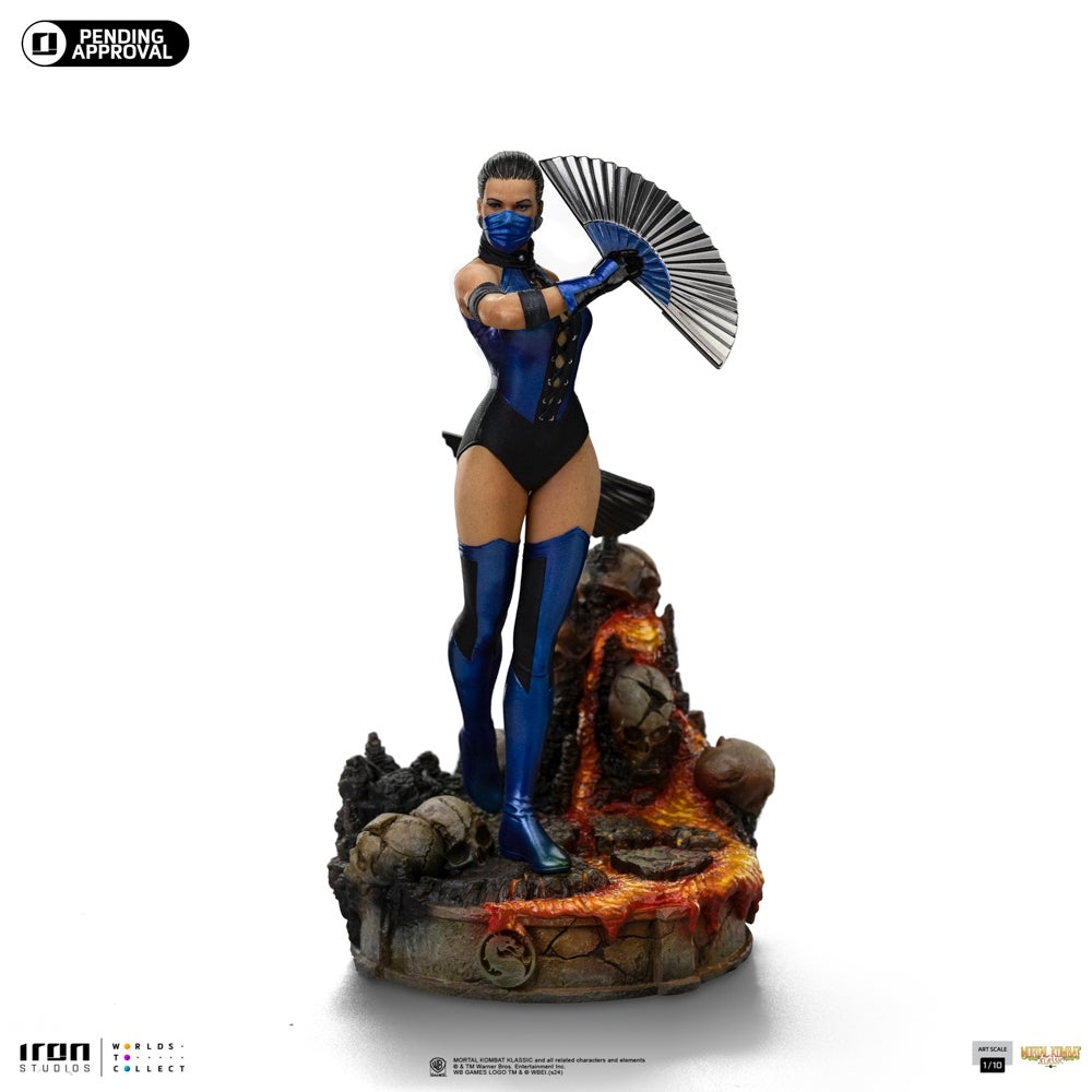Iron Studios Mortal Kombat Kitana Art Scale 1/10 Statue Merchandise | Zavvi.de