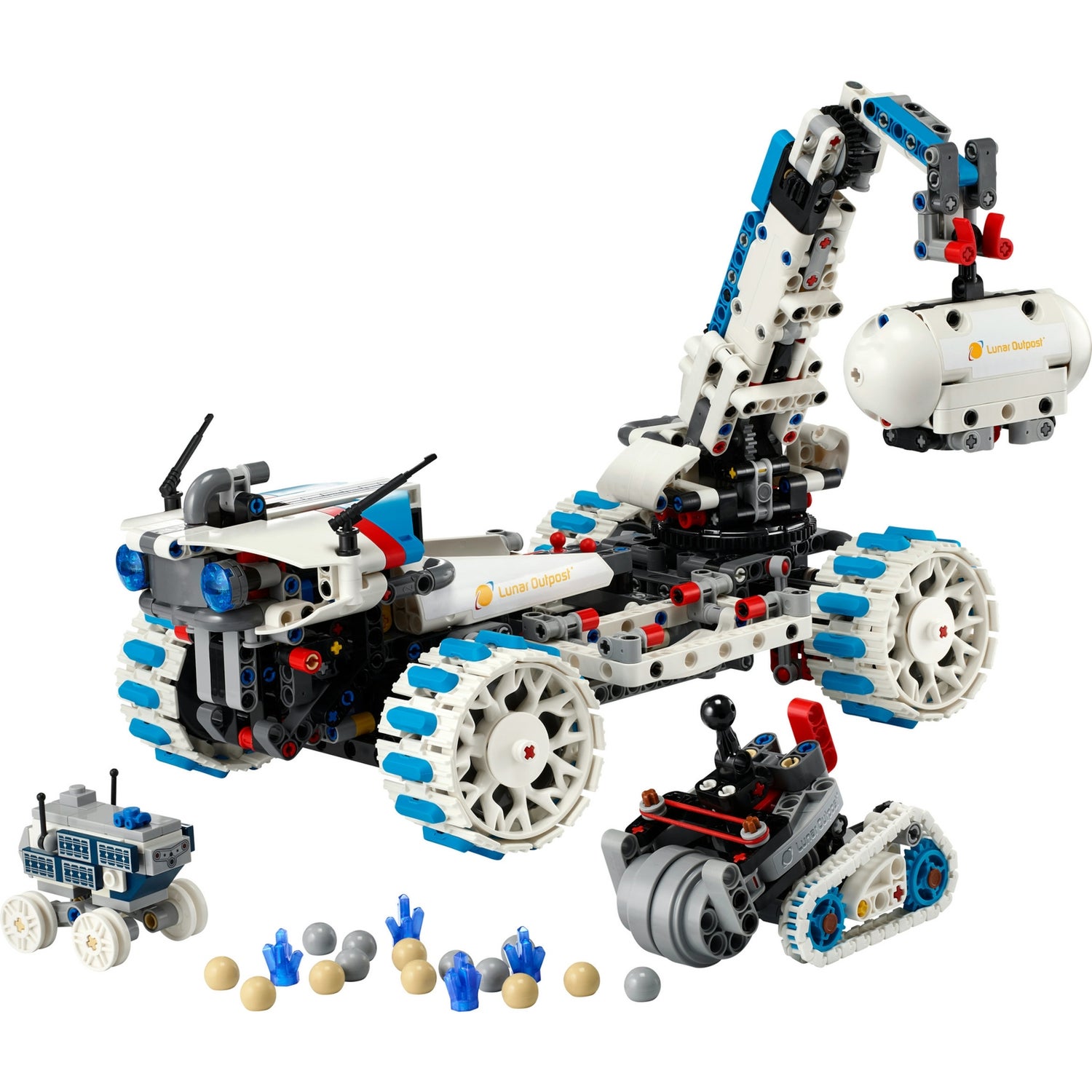 LEGO® Technic Lunar Outpost™ Moon Rover Space Vehicle Set STEM Toy ...