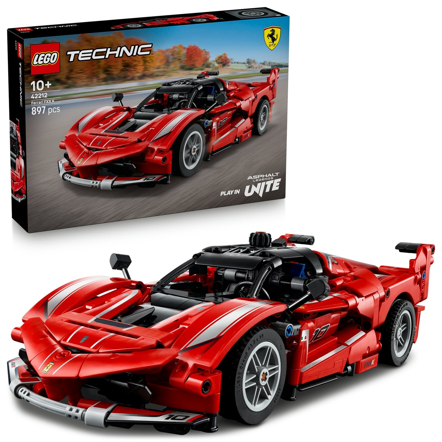 LEGO Technic Ferrari FXX K Model Race Car Toy for Kids 42212 Toys ...